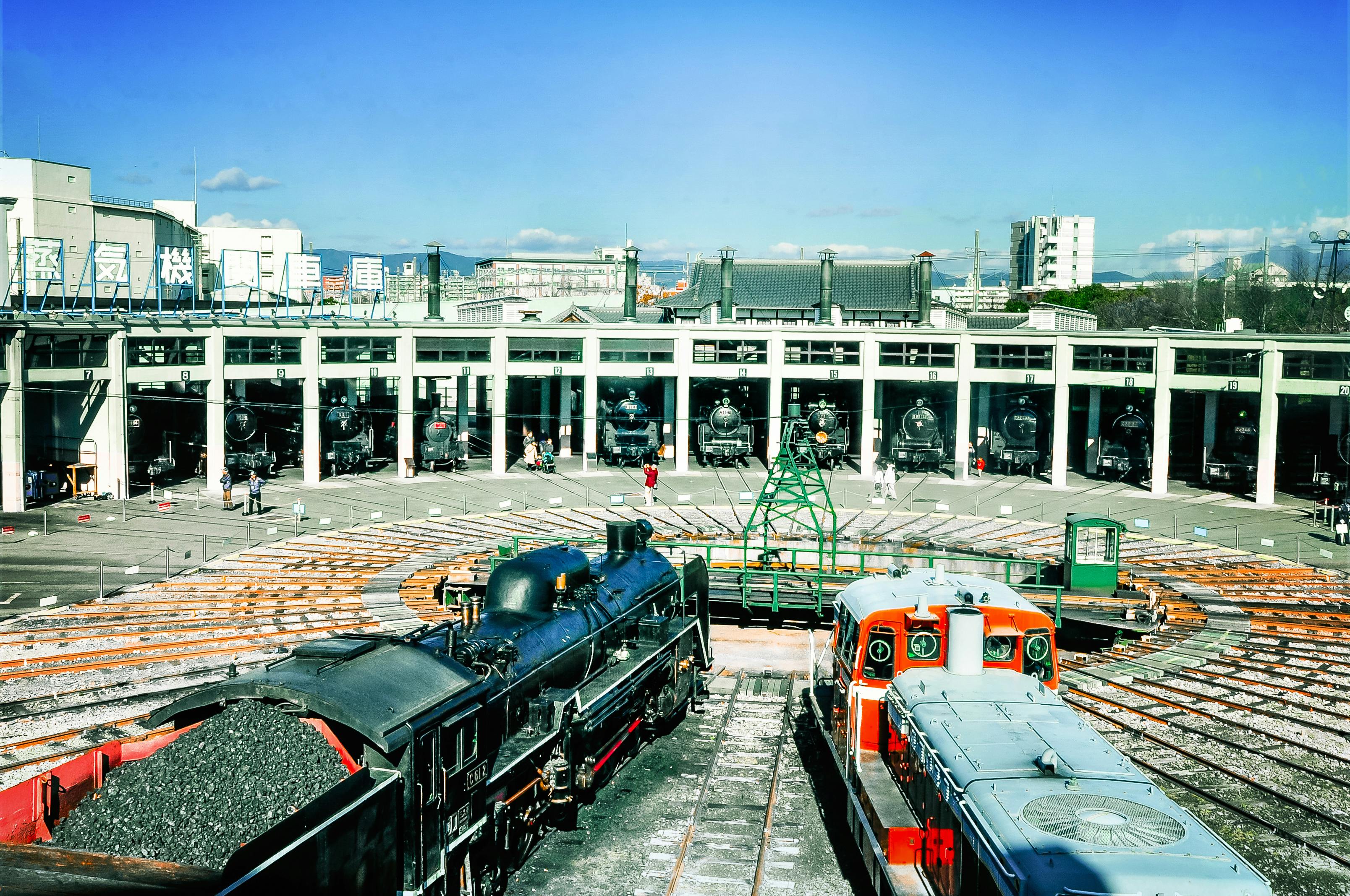Free stock photo of railway, railway station, steam train
