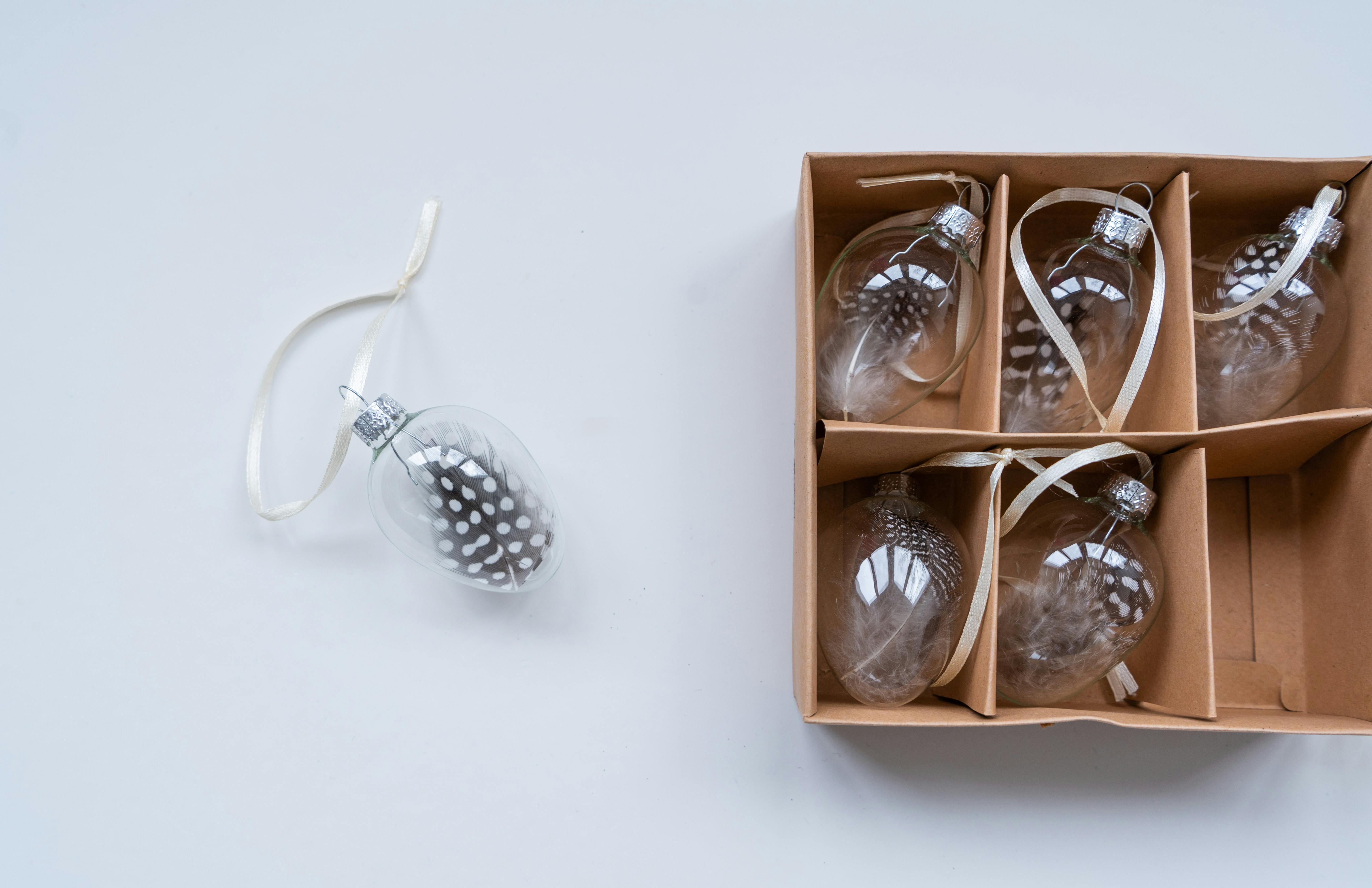 Glass Balls in Box · Free Stock Photo