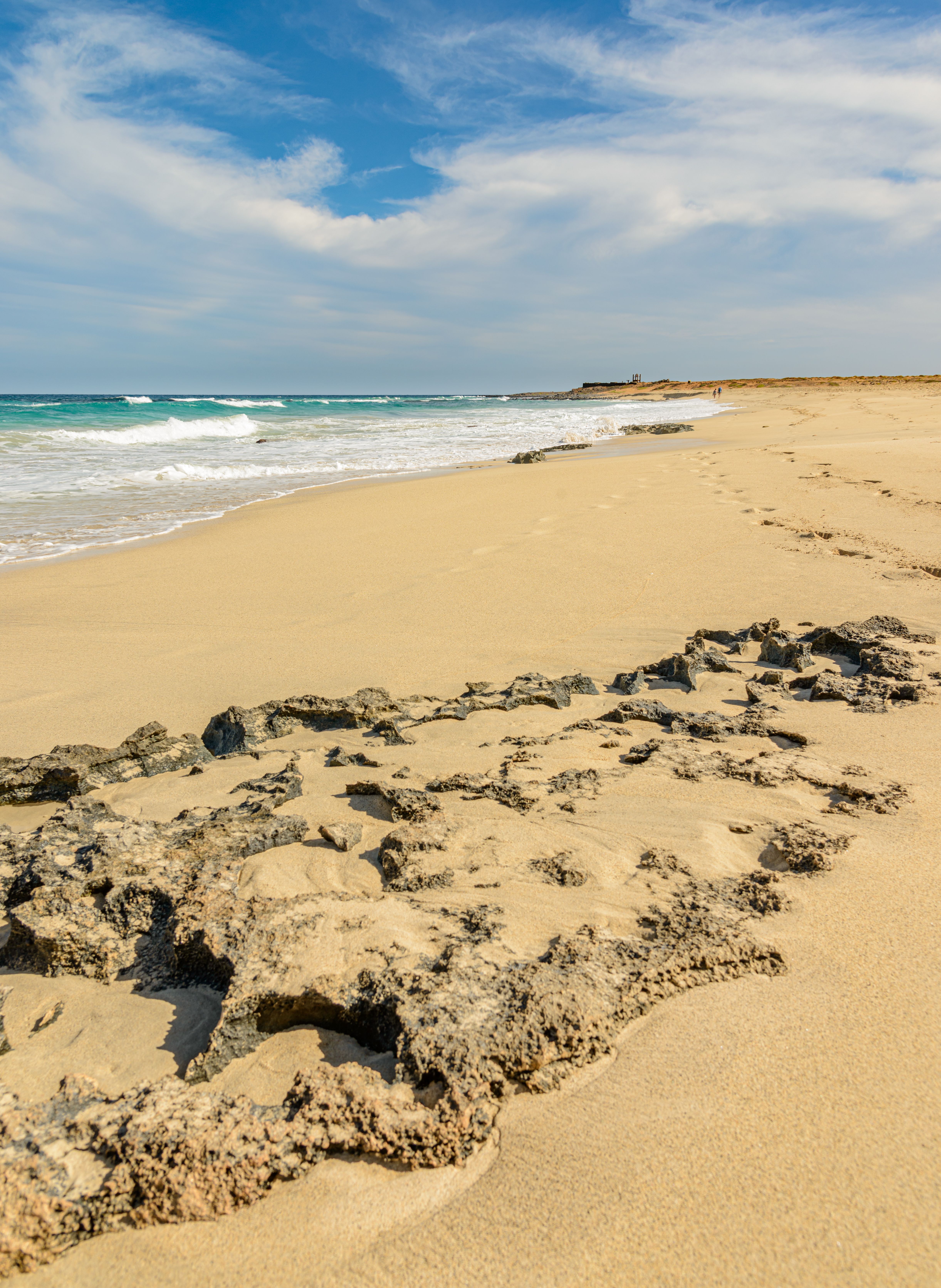 Brown Sand on the Beach · Free Stock Photo