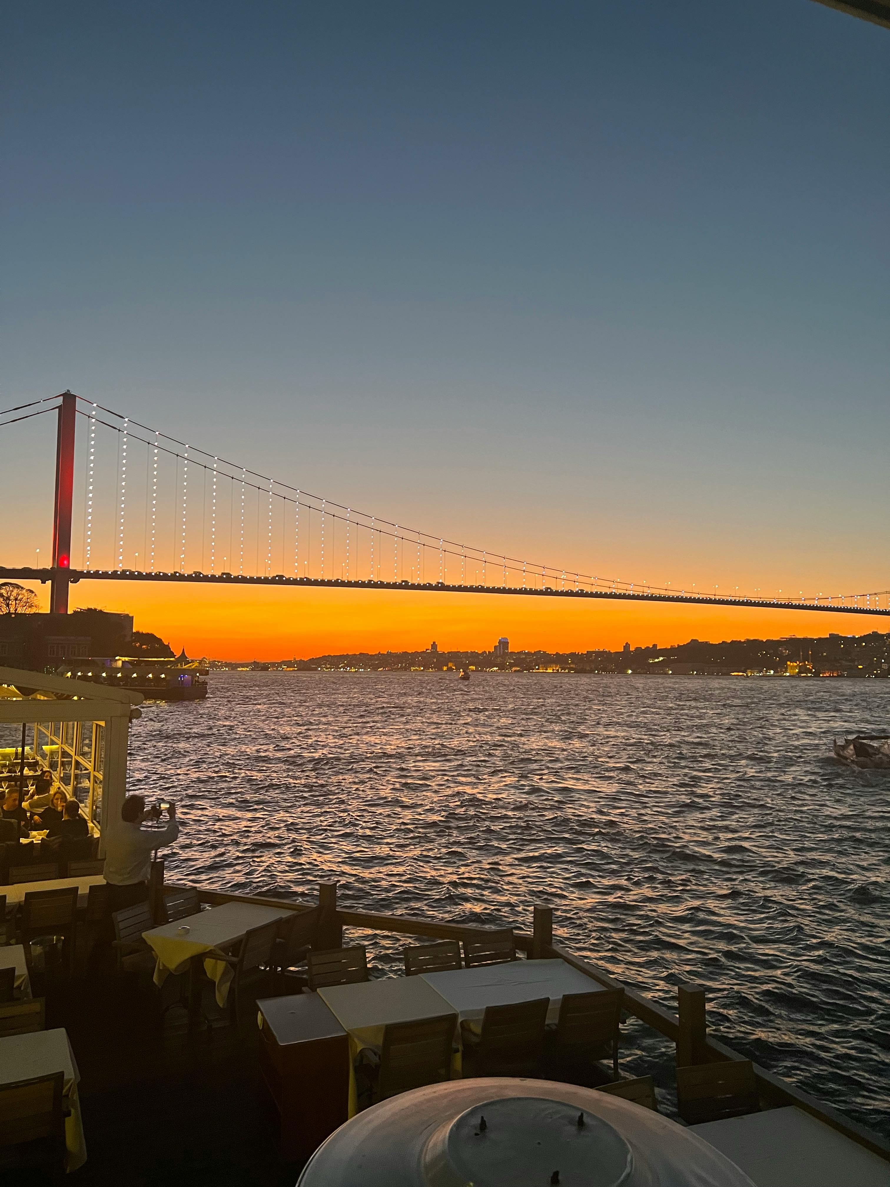 A Bosphorus Bridge in Istanbul Turkey Under Body of Water · Free Stock ...