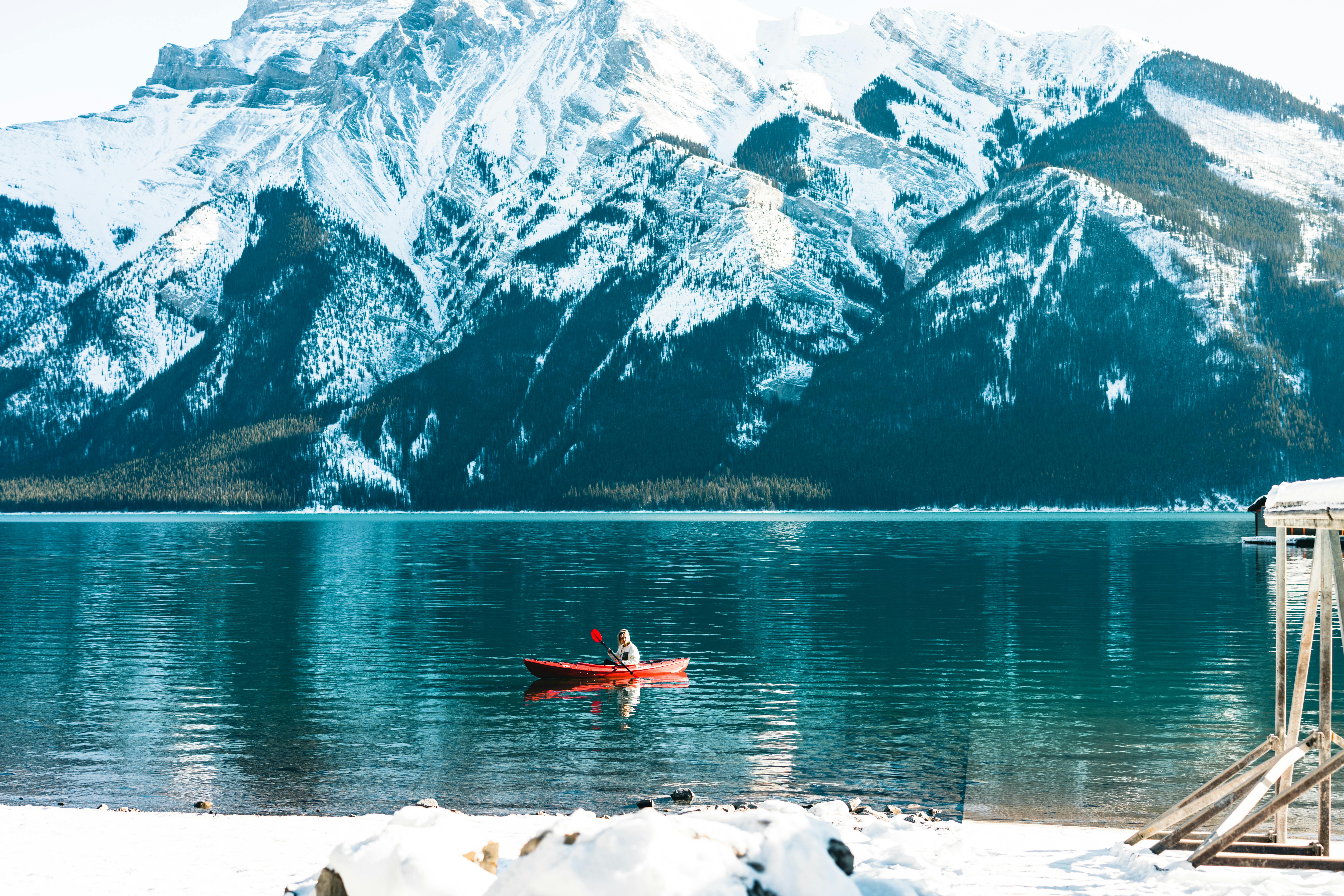 A Person Riding a Kayak · Free Stock Photo