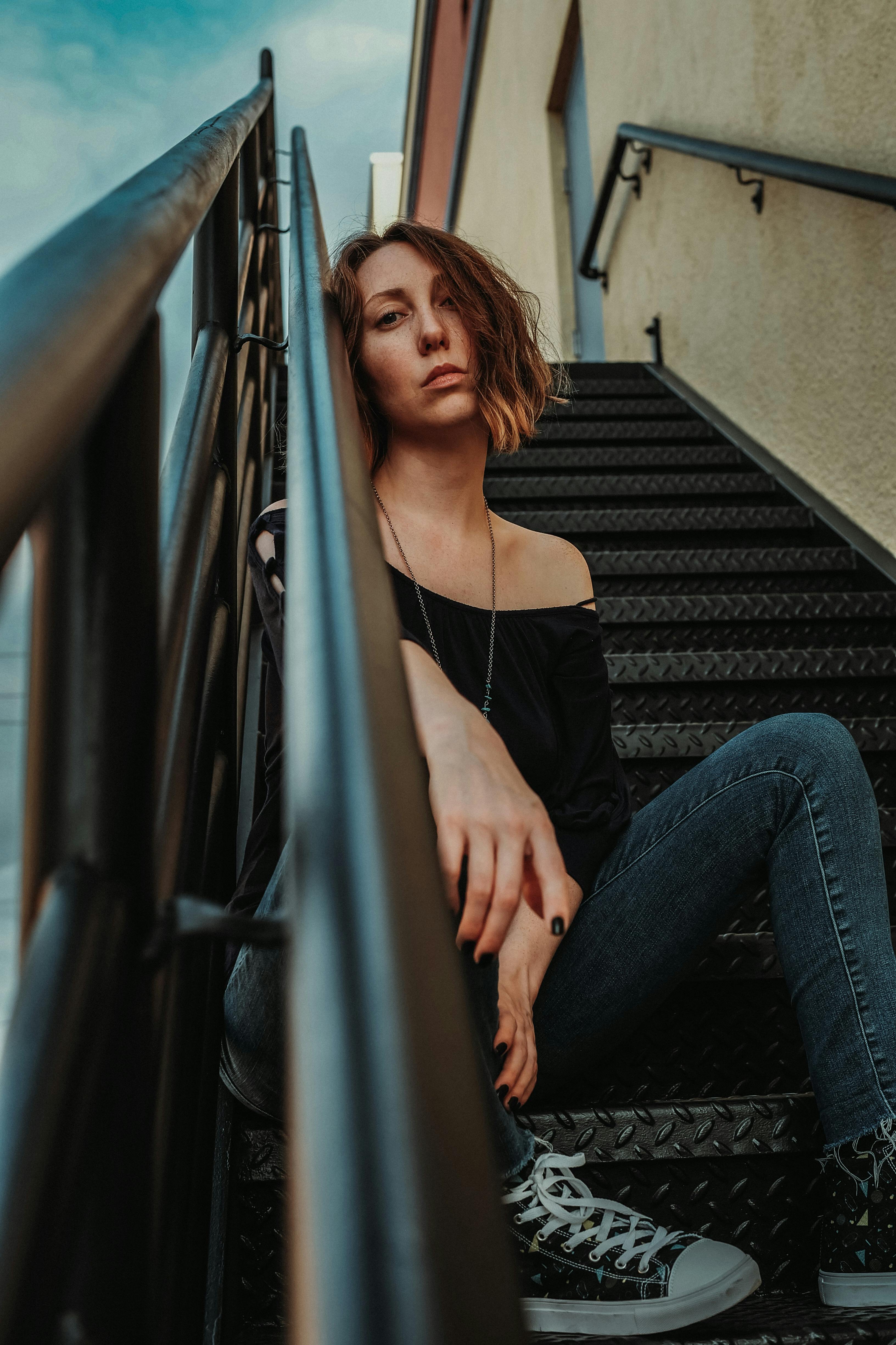 Free Stair Pose Photos, Download The BEST Free Free Stair Pose Stock ...