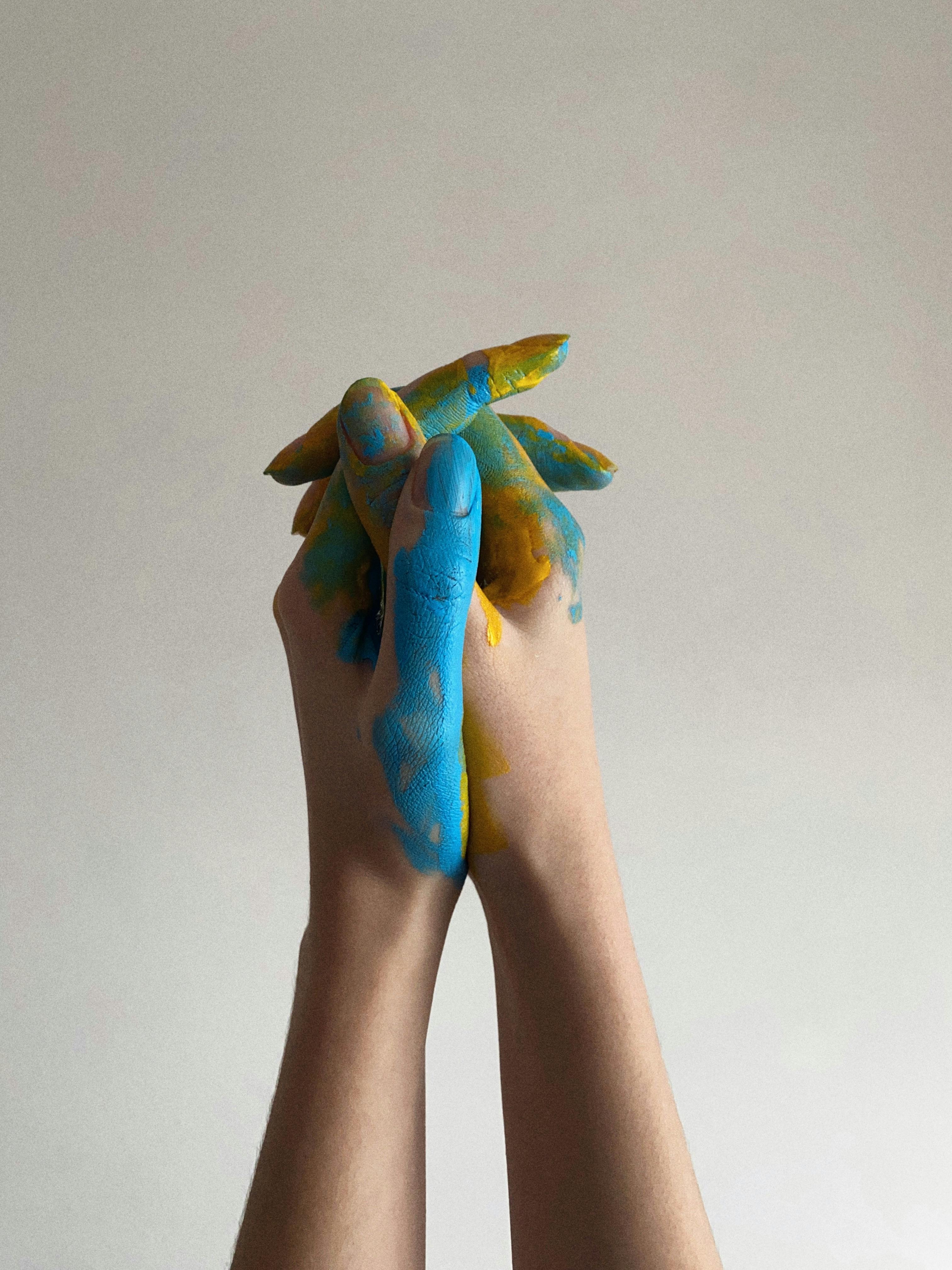 Close Up Shot of Human Hands · Free Stock Photo