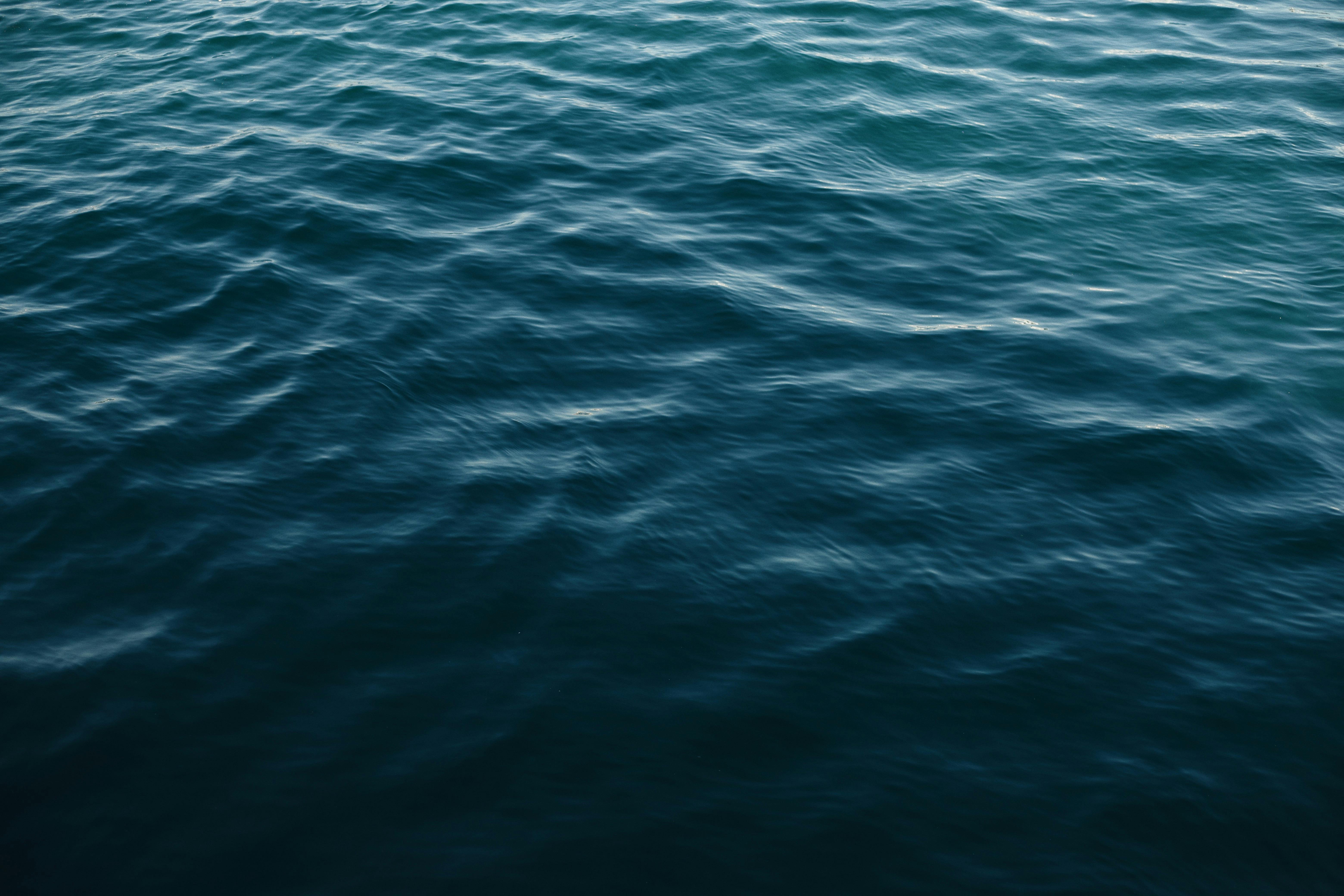 Blue Water Surface · Free Stock Photo