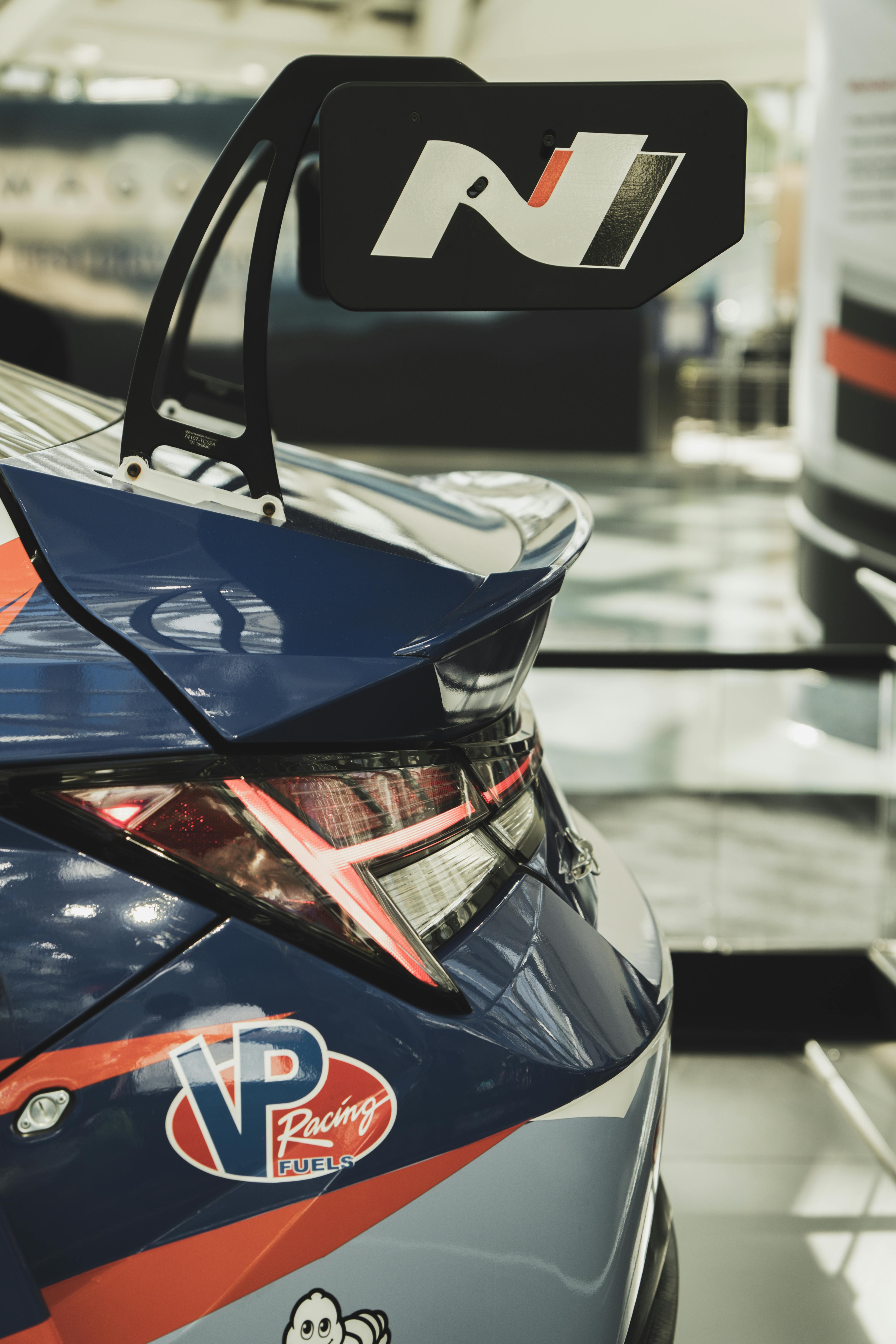 Spoiler on Back of Tuned, Sports Car · Free Stock Photo