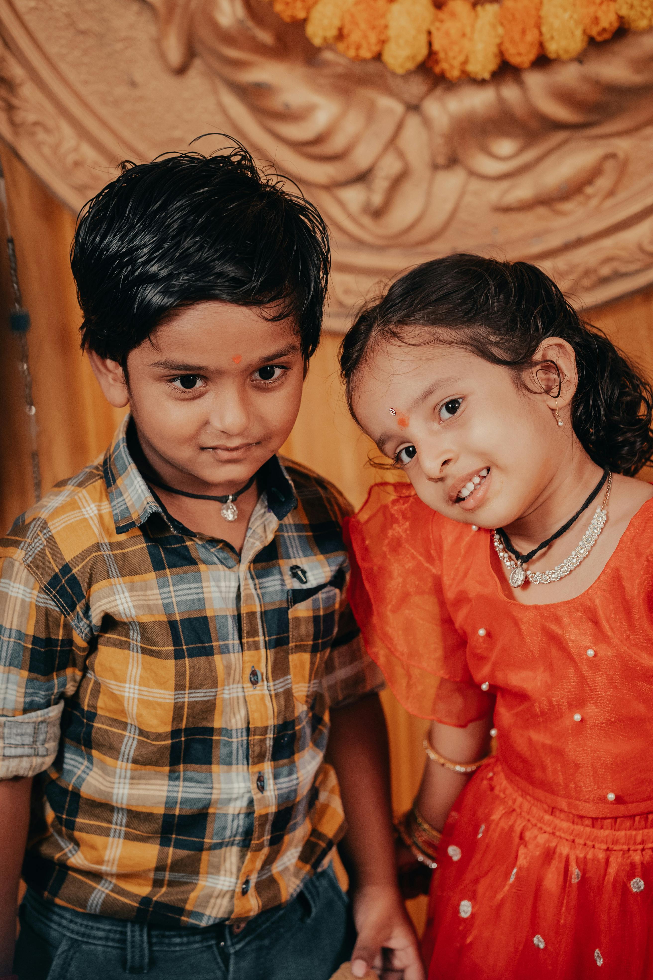 Portrait of Siblings · Free Stock Photo