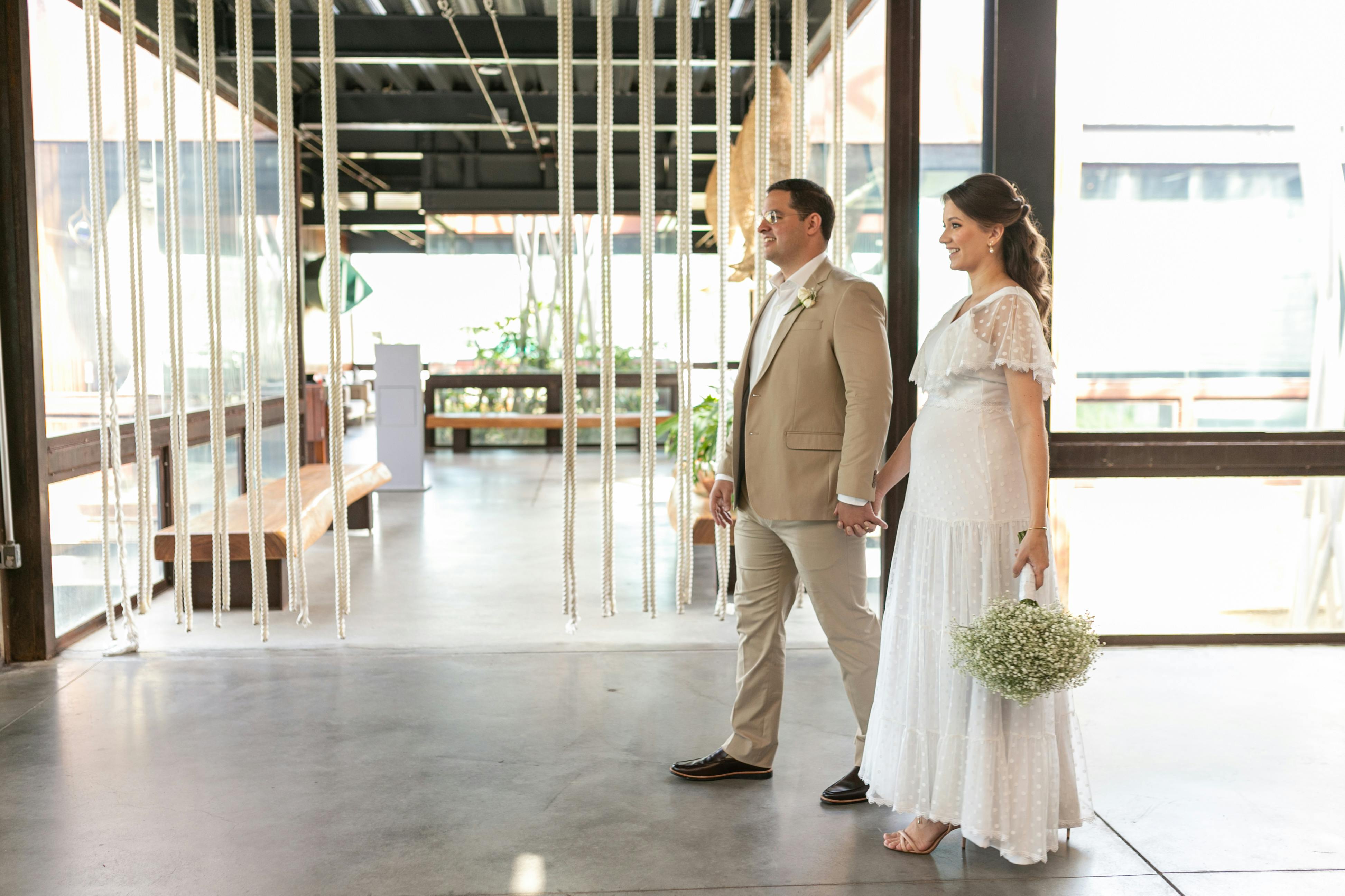 Wedding Photography of a Romantic Couple on White Background · Free ...