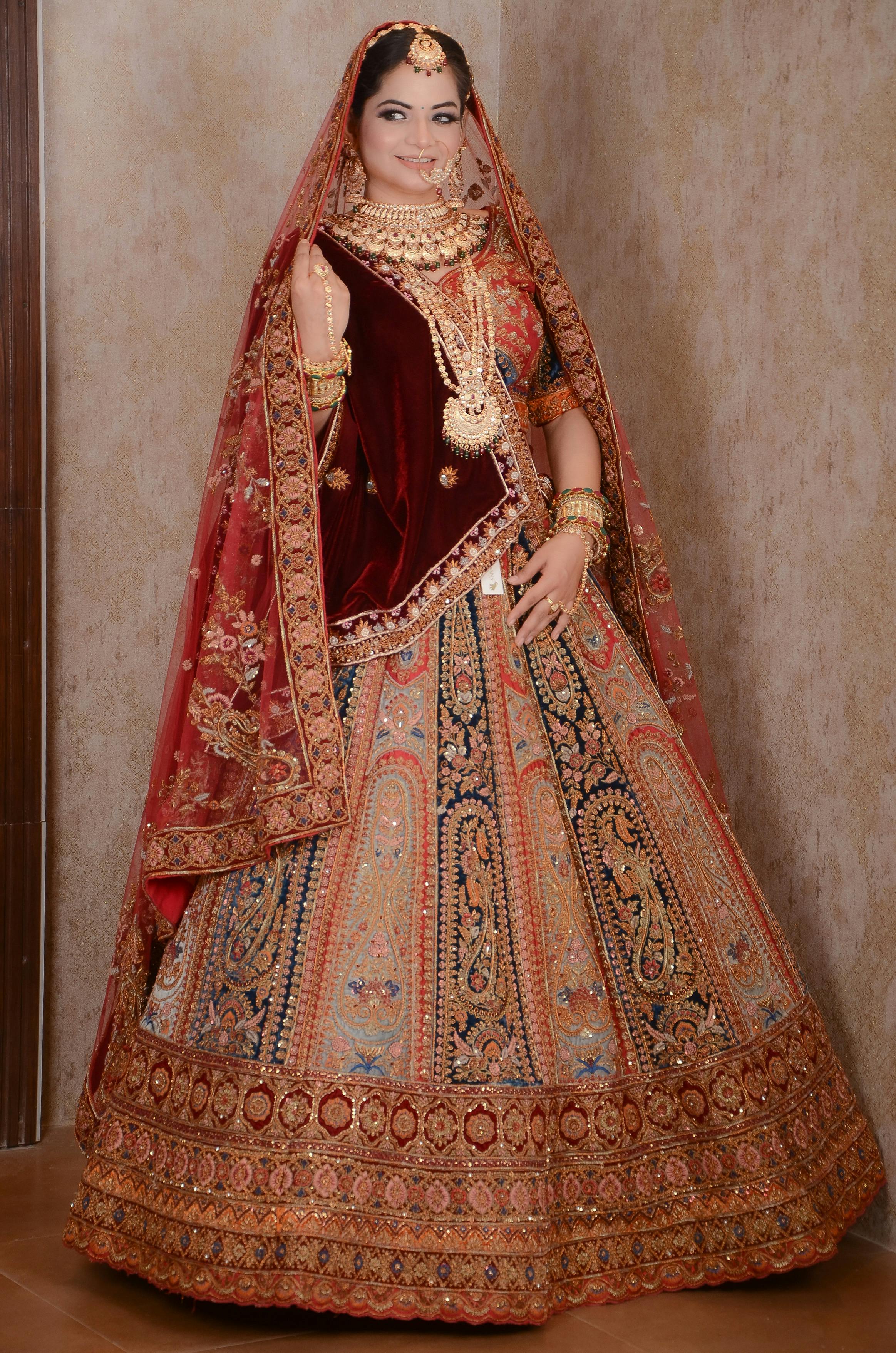 Bride in Traditional Wedding Dress · Free Stock Photo