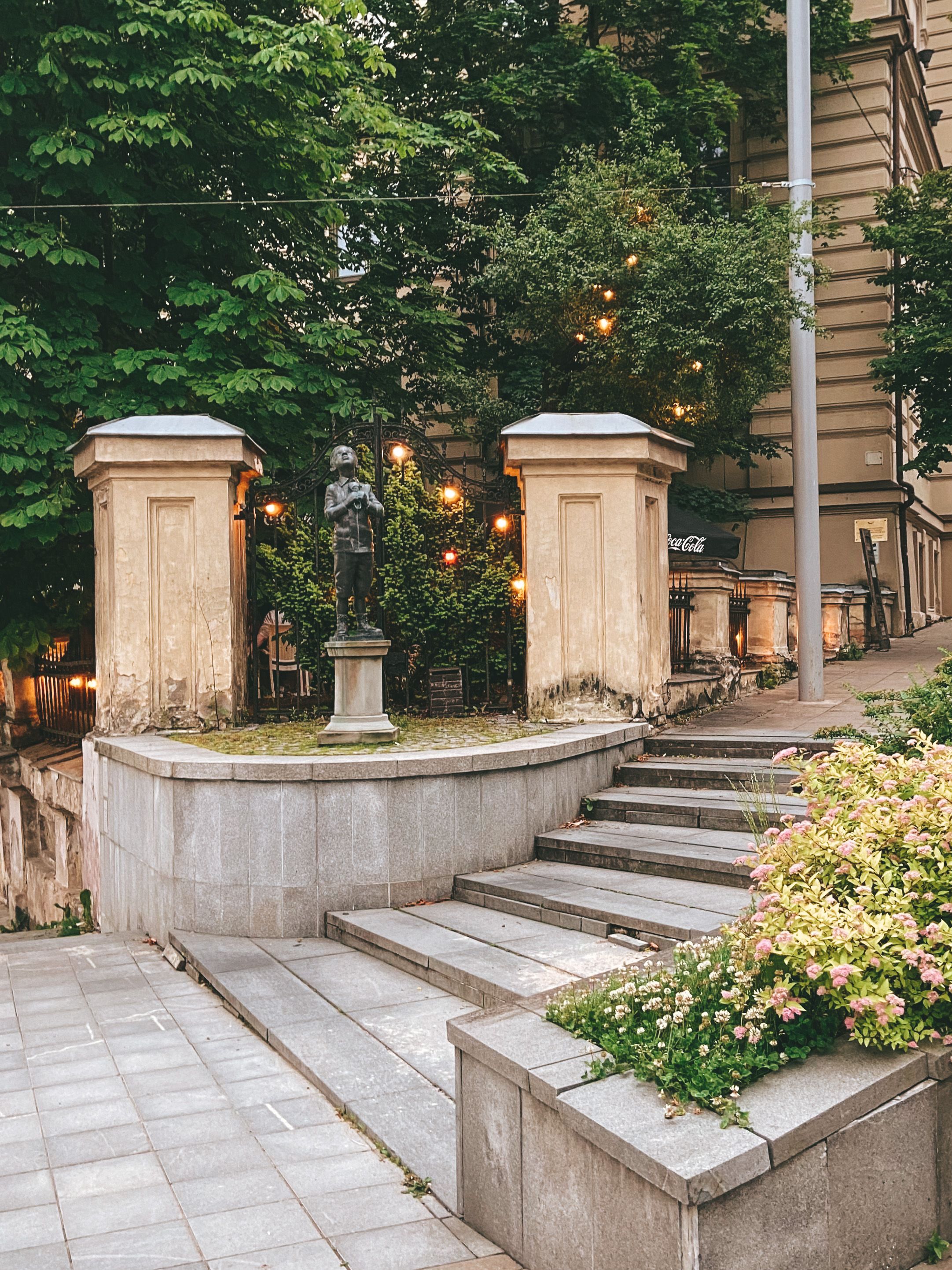 Classic Stairs Among Trees · Free Stock Photo