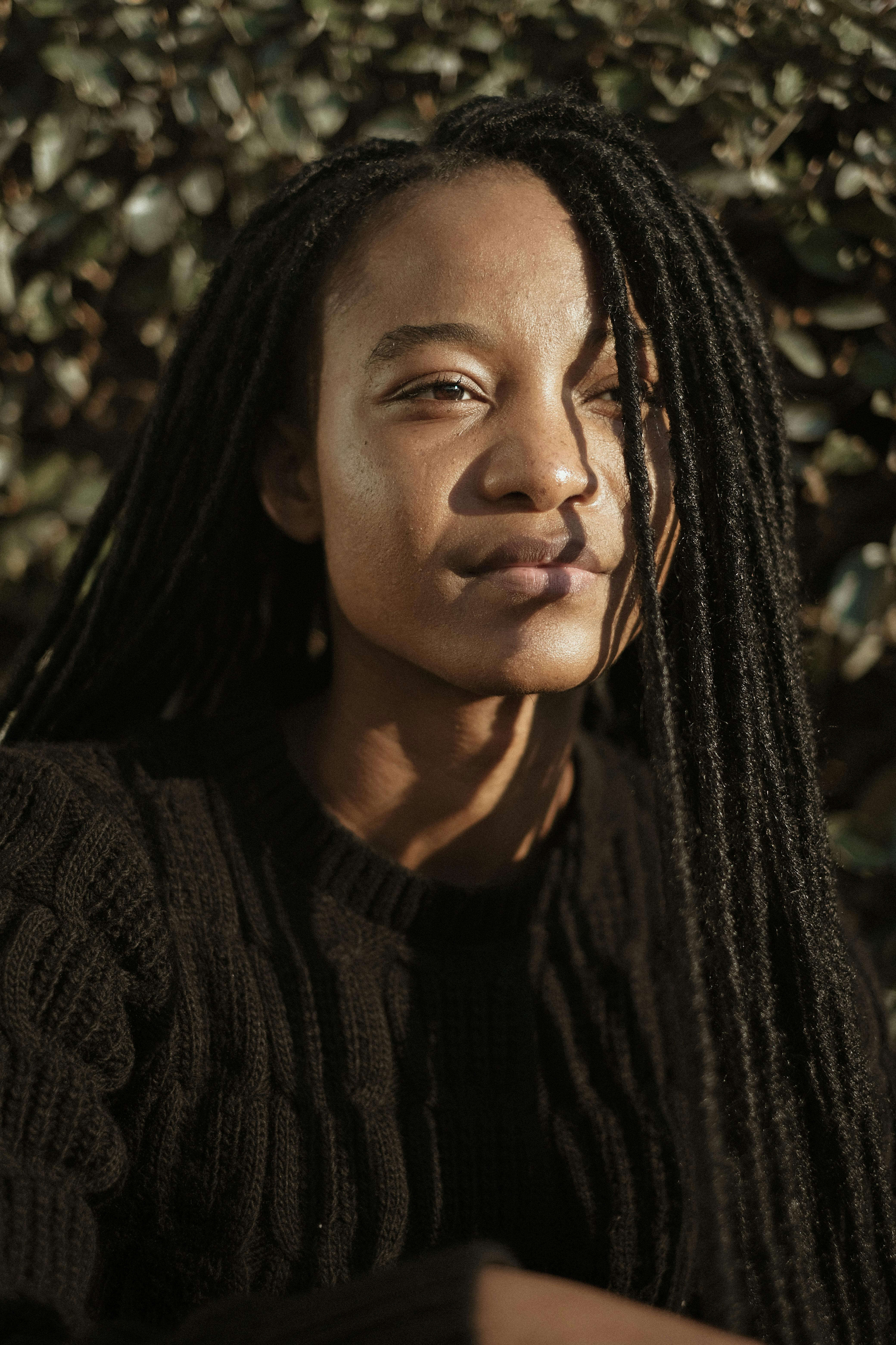 Portrait of a Woman With Dreadlocks · Free Stock Photo