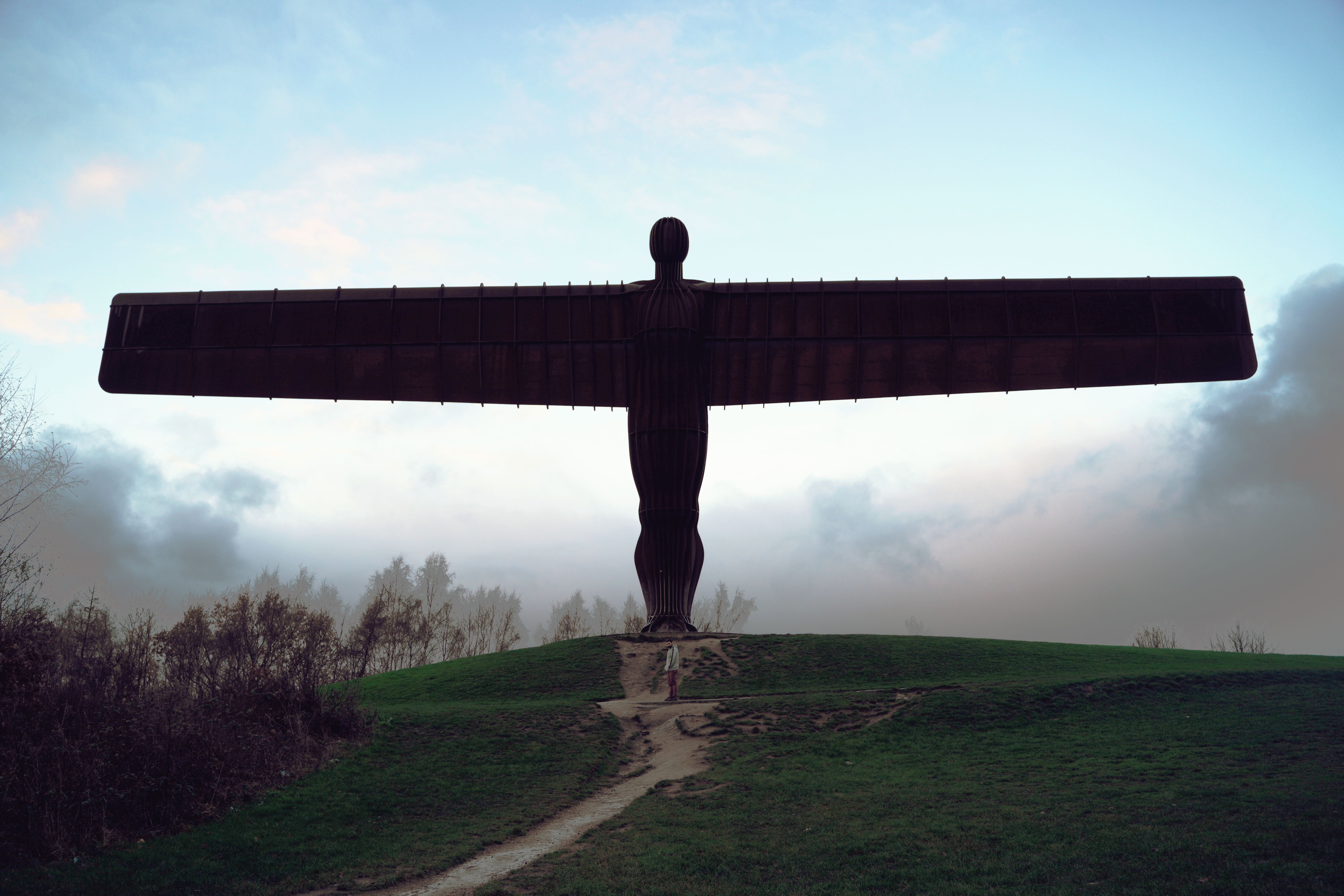 Angel of the North Statue in England · Free Stock Photo