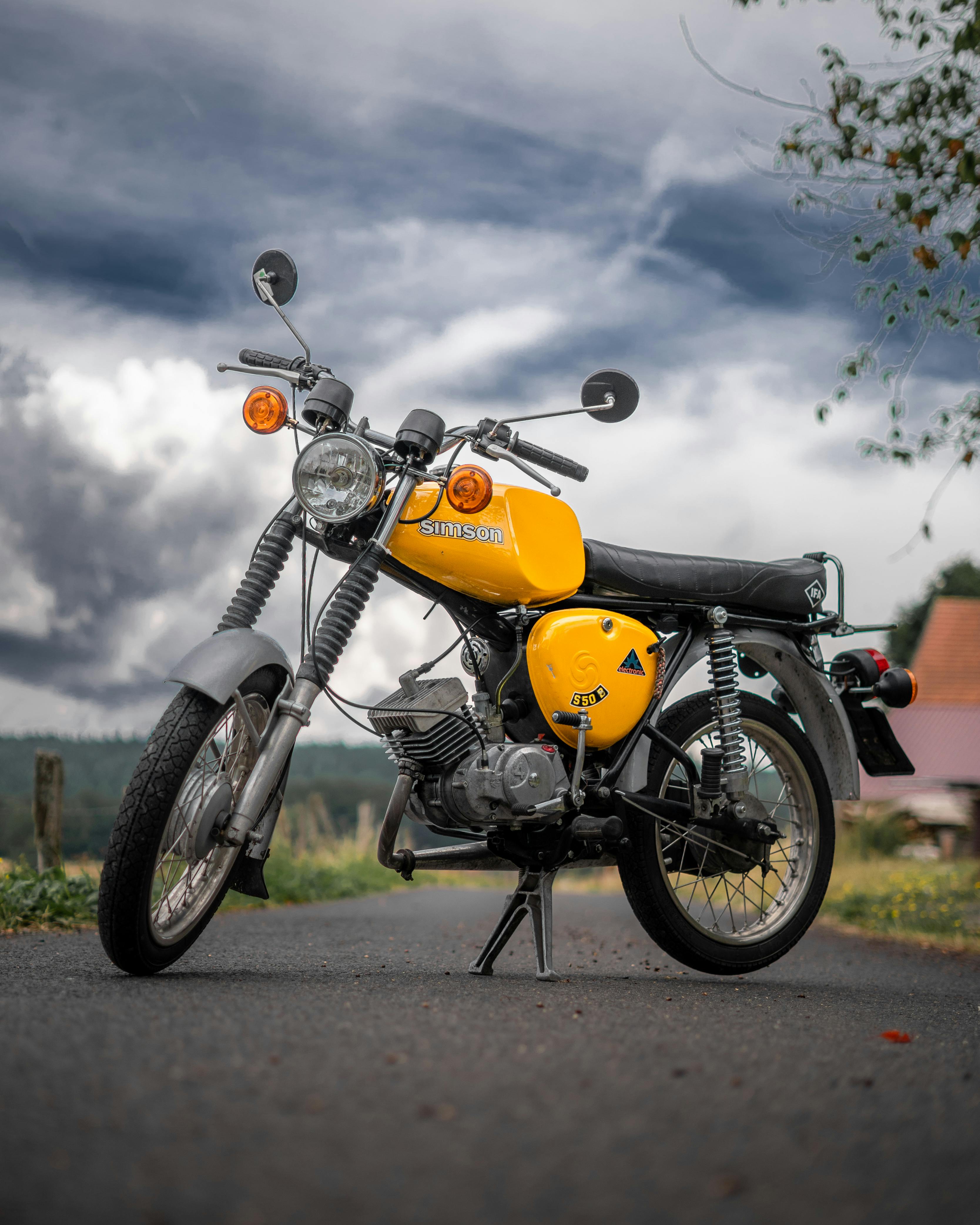 A Simson Motorcycle · Free Stock Photo
