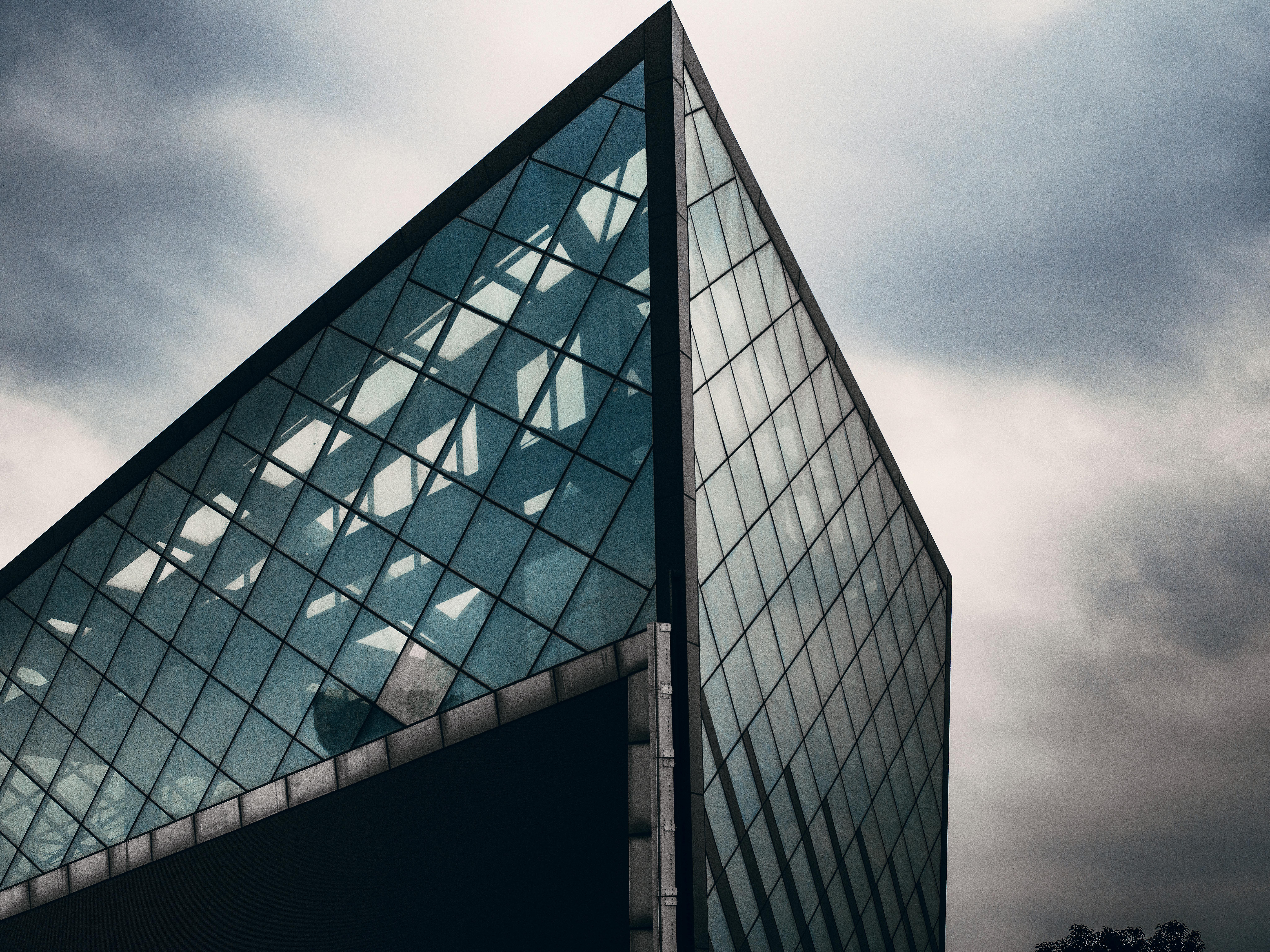 Low Angle Photo of Glass Building · Free Stock Photo
