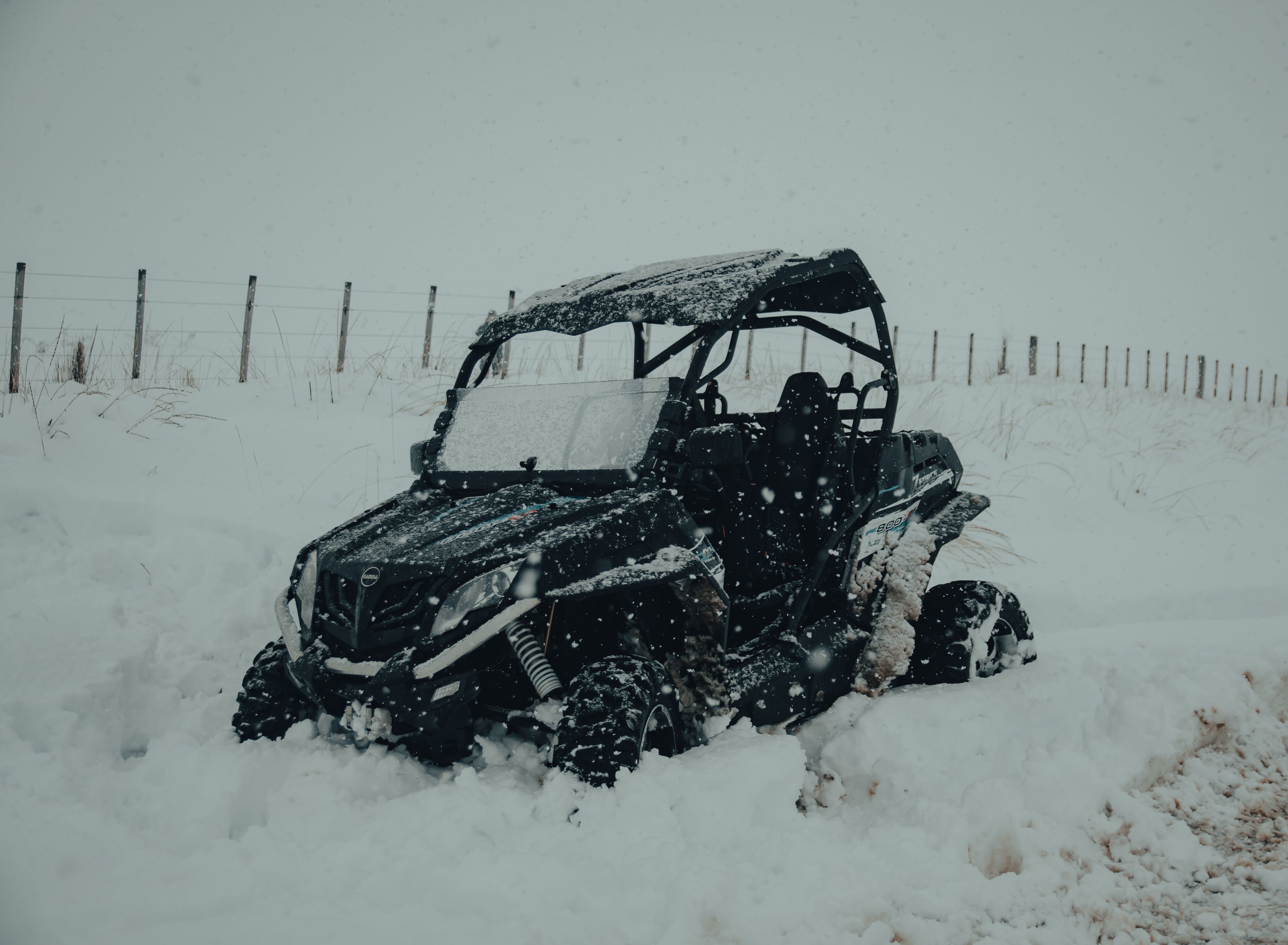 Buggy Car in a Snow · Free Stock Photo