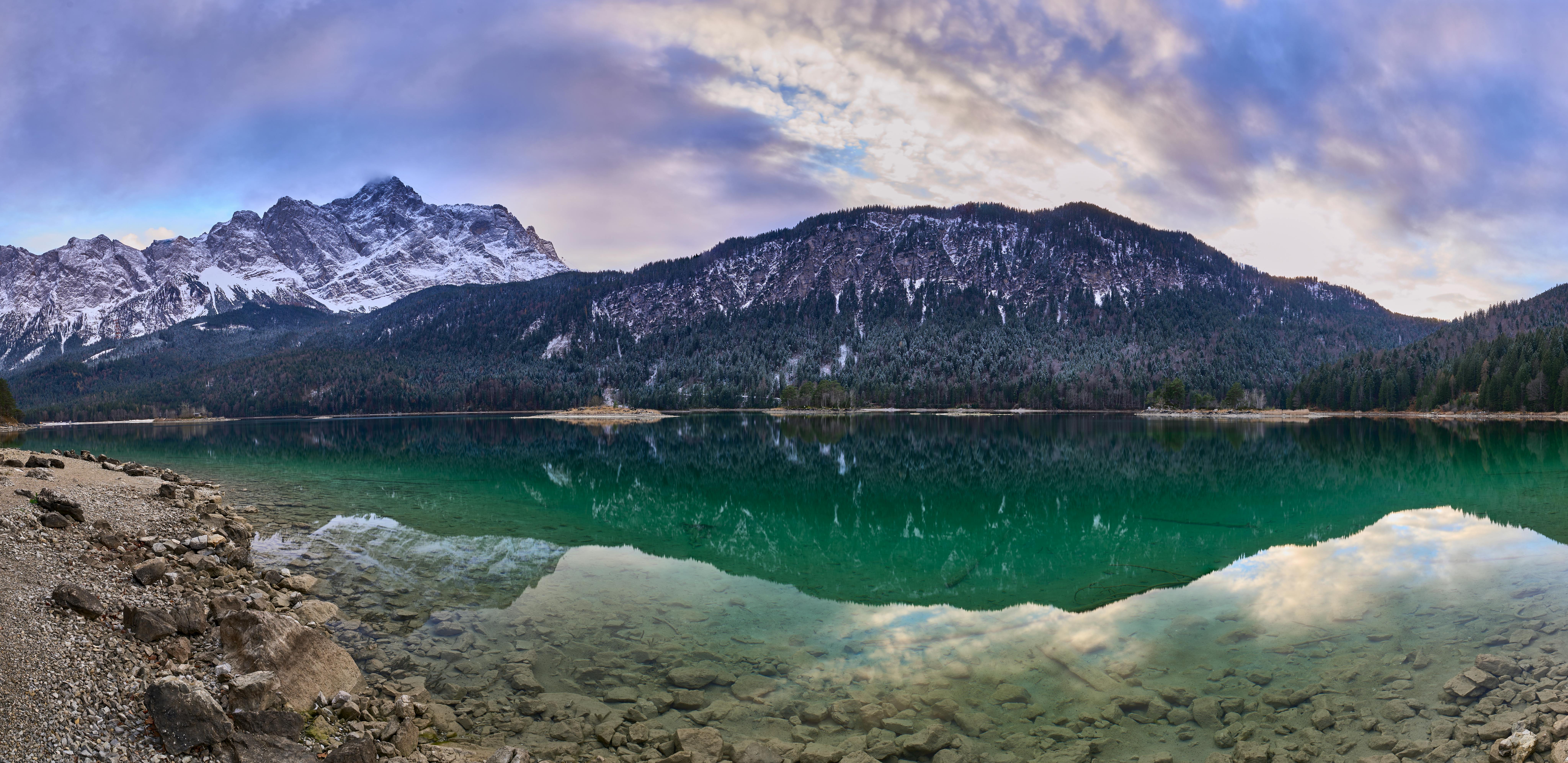 People Sunbathing on the Beach by the Lake Eibsee in Germany · Free ...