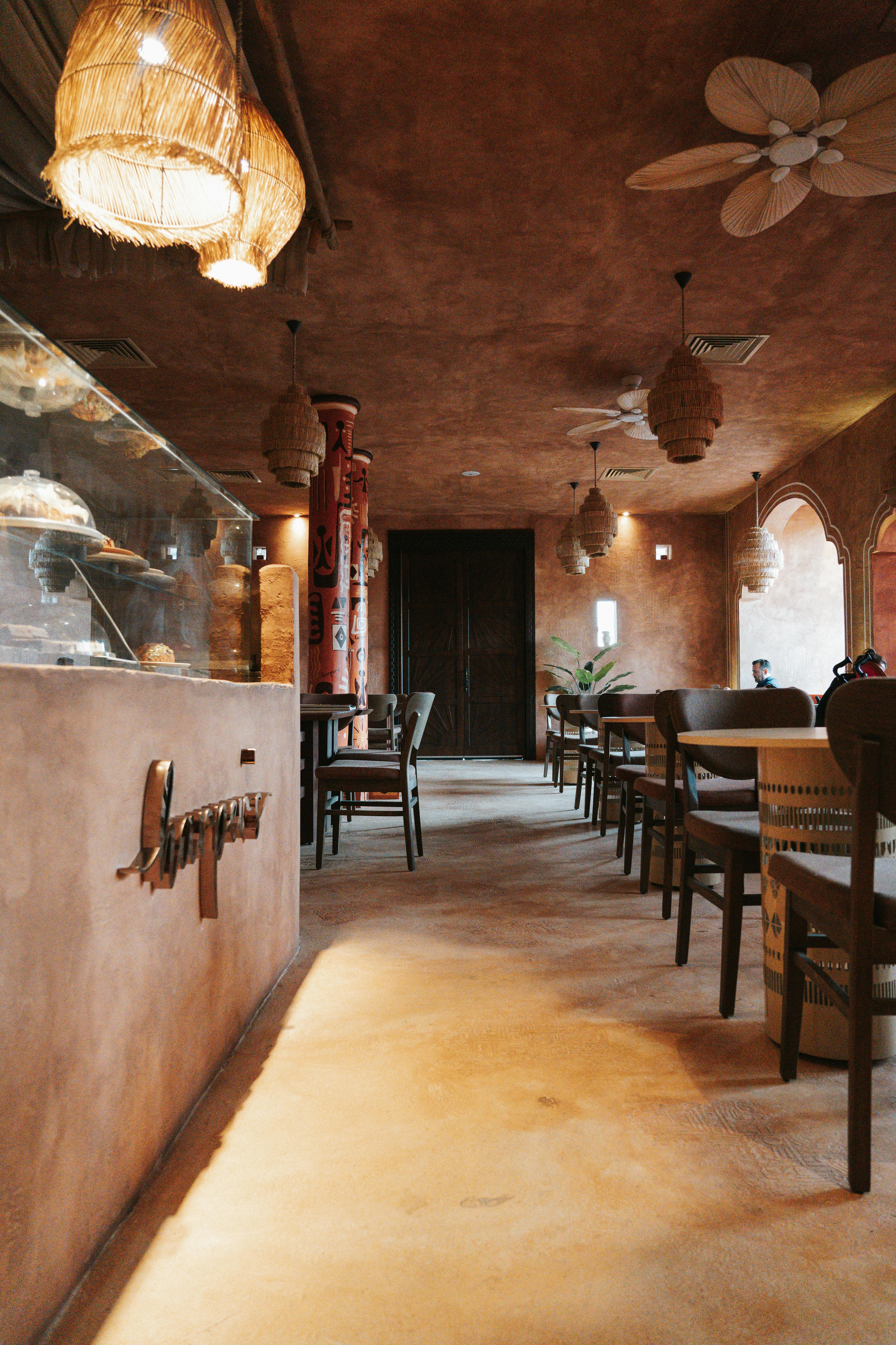 Interior of an Elegant Cafe · Free Stock Photo