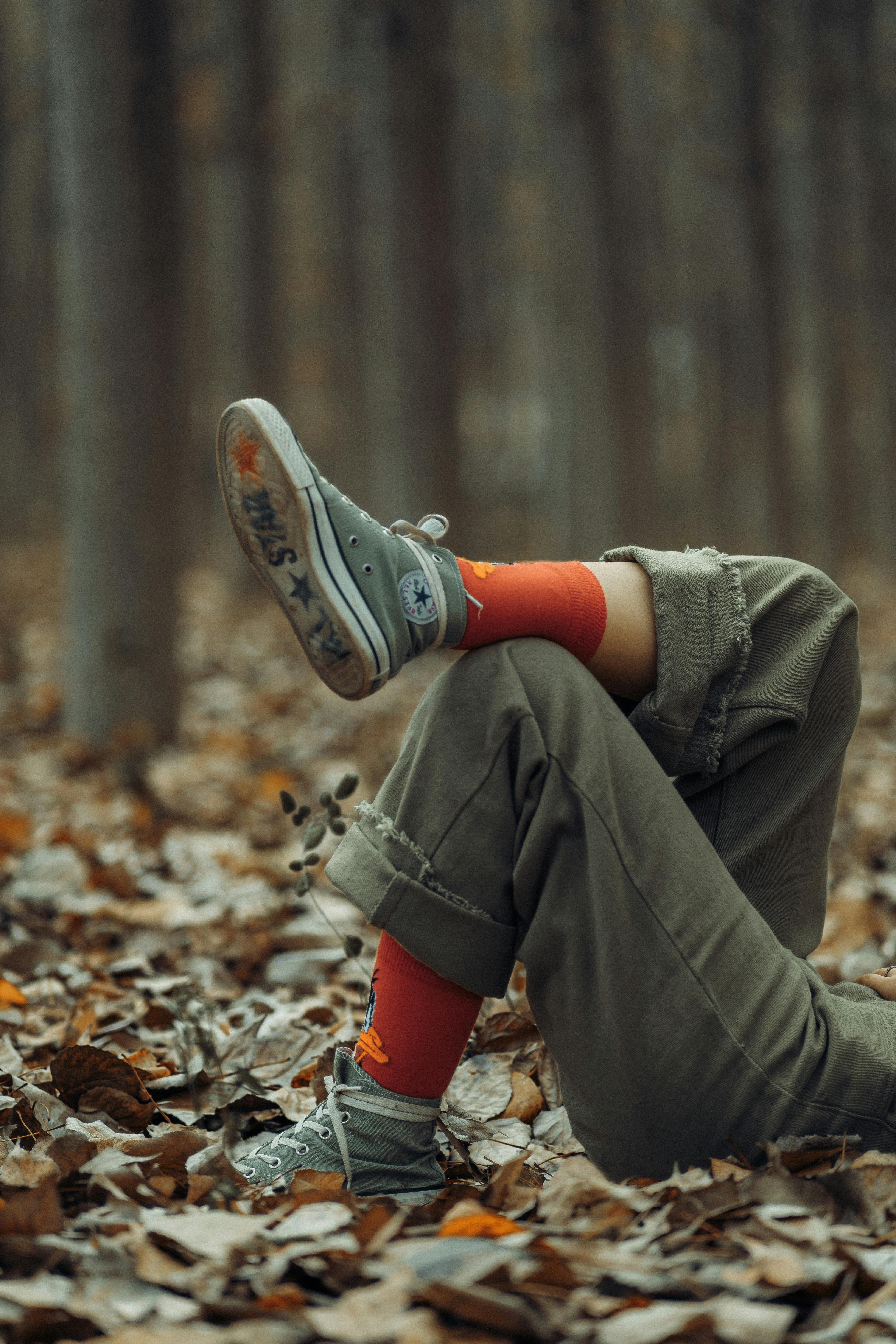 Boy Lying in Forest · Free Stock Photo
