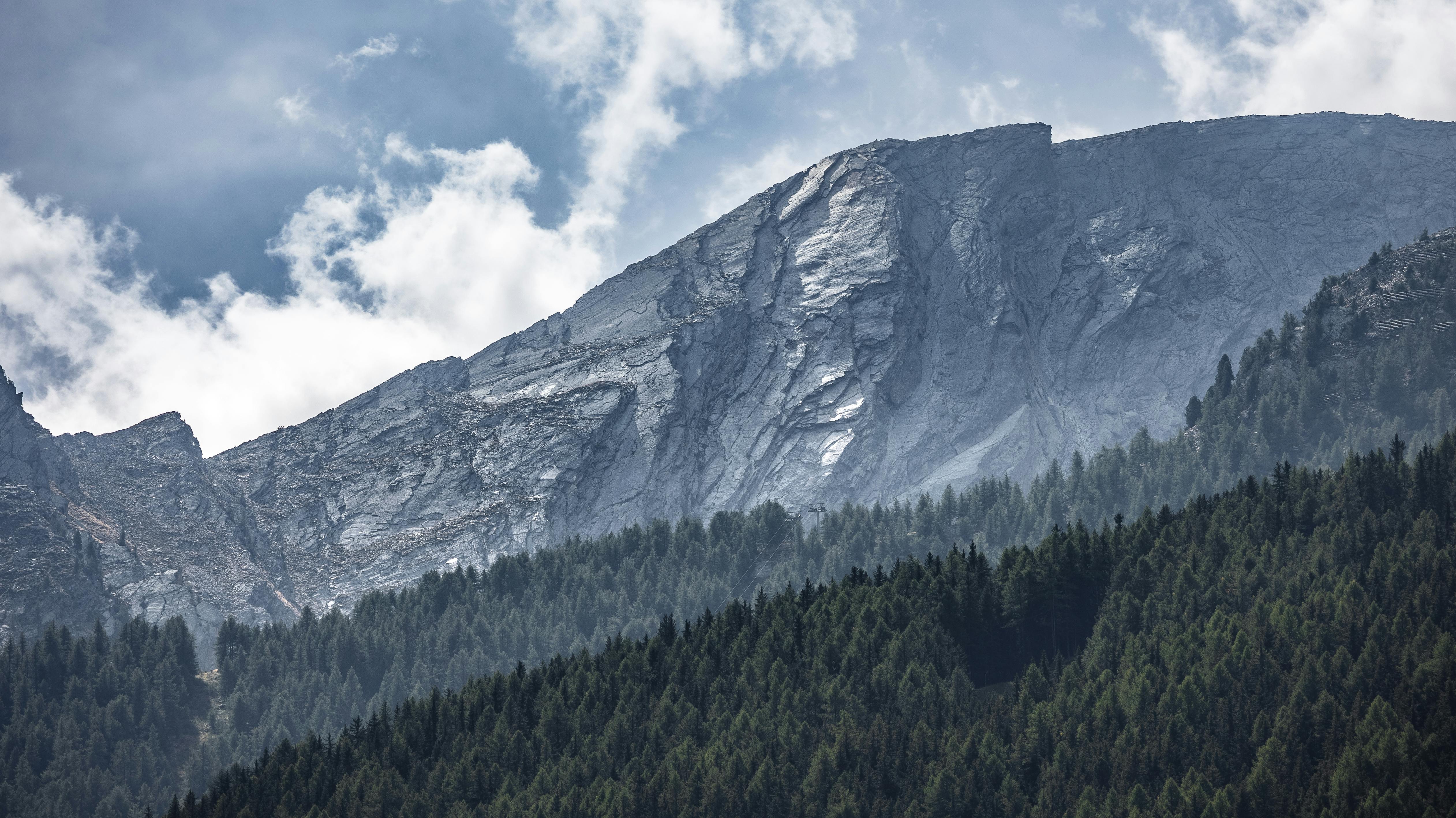 A mountain with a large rock on top of it · Free Stock Photo