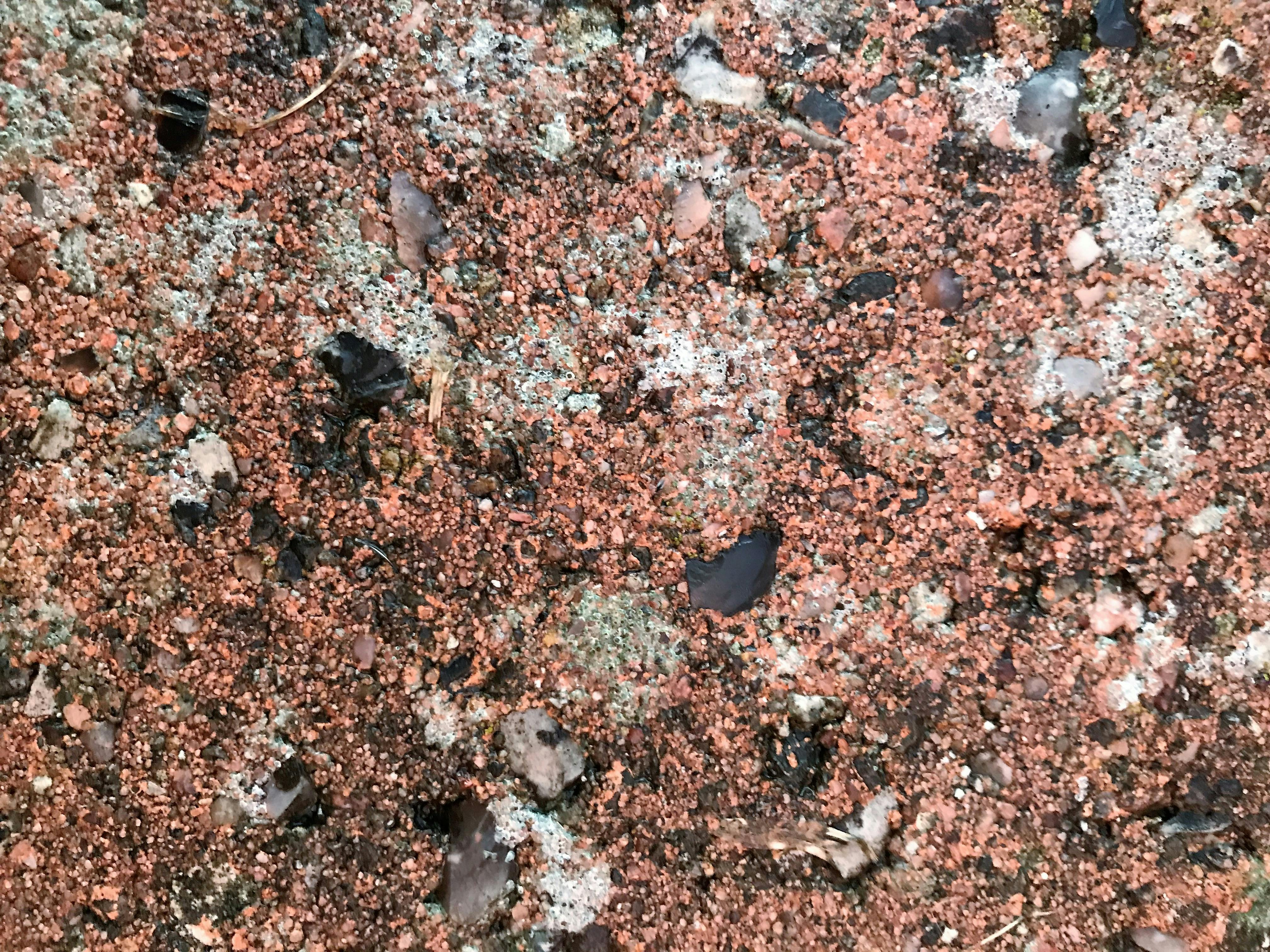 Photo gratuite de trottoir rouge