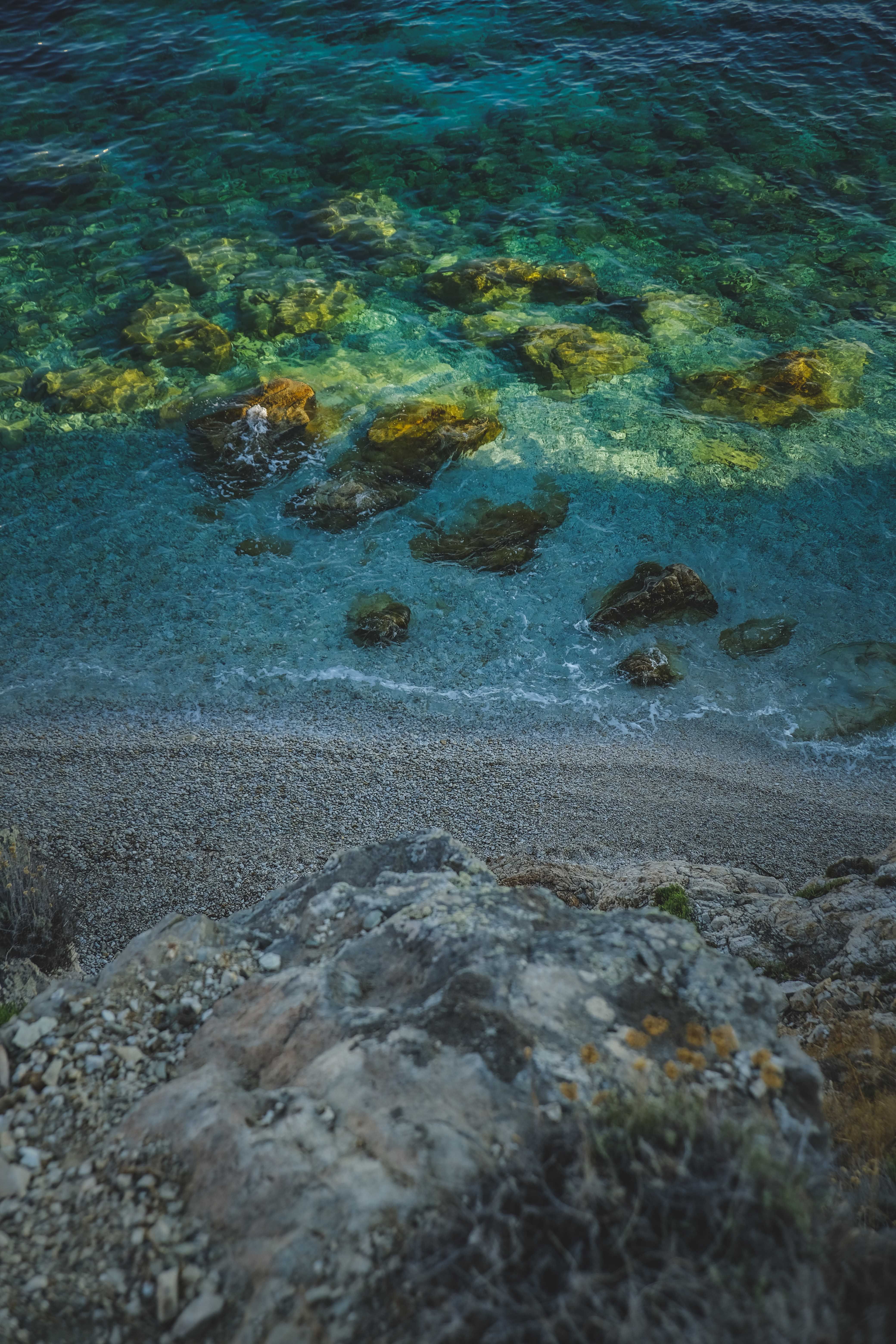 Turquoise Water on the Sea · Free Stock Photo