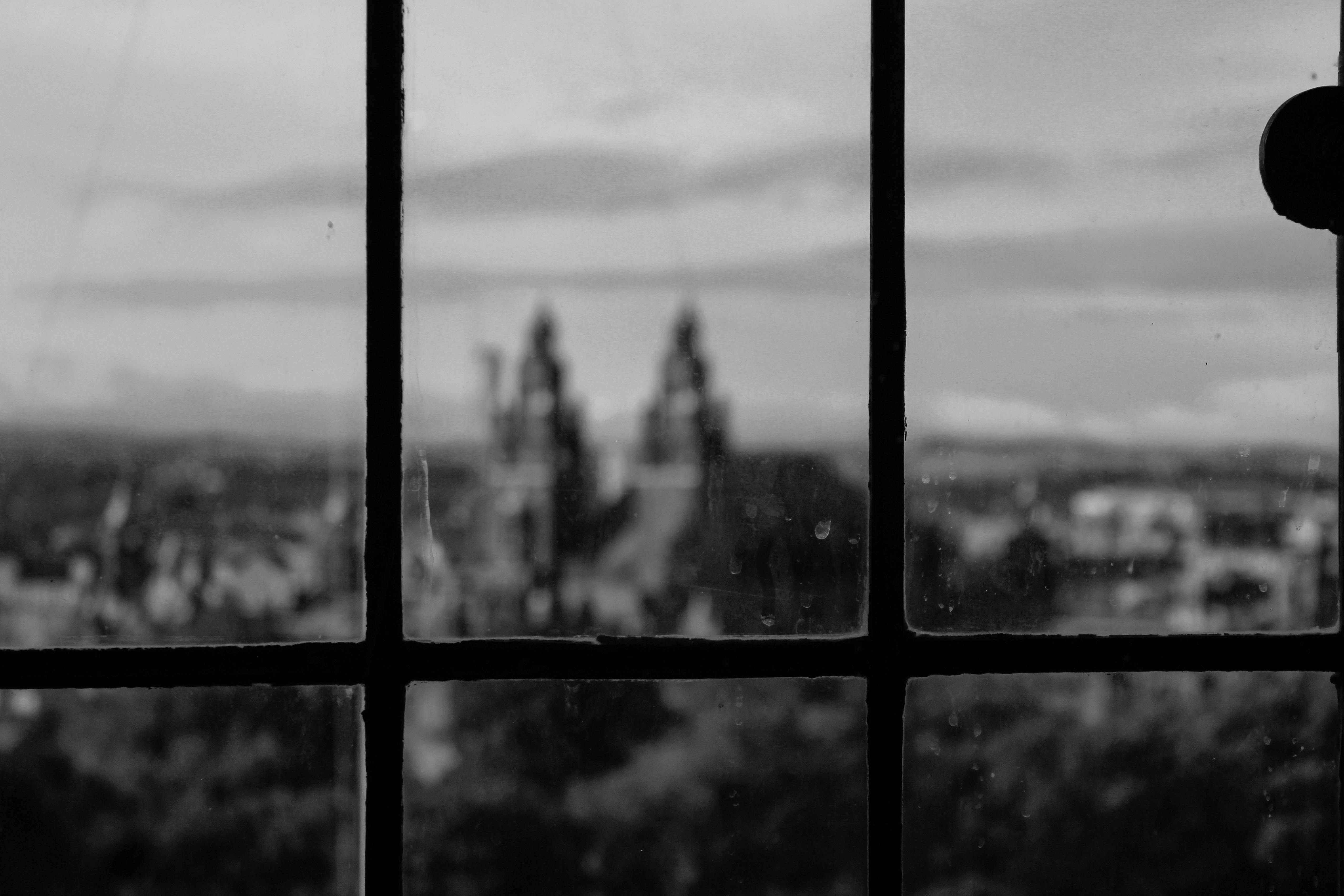 White Wooden Framed Glass Window · Free Stock Photo