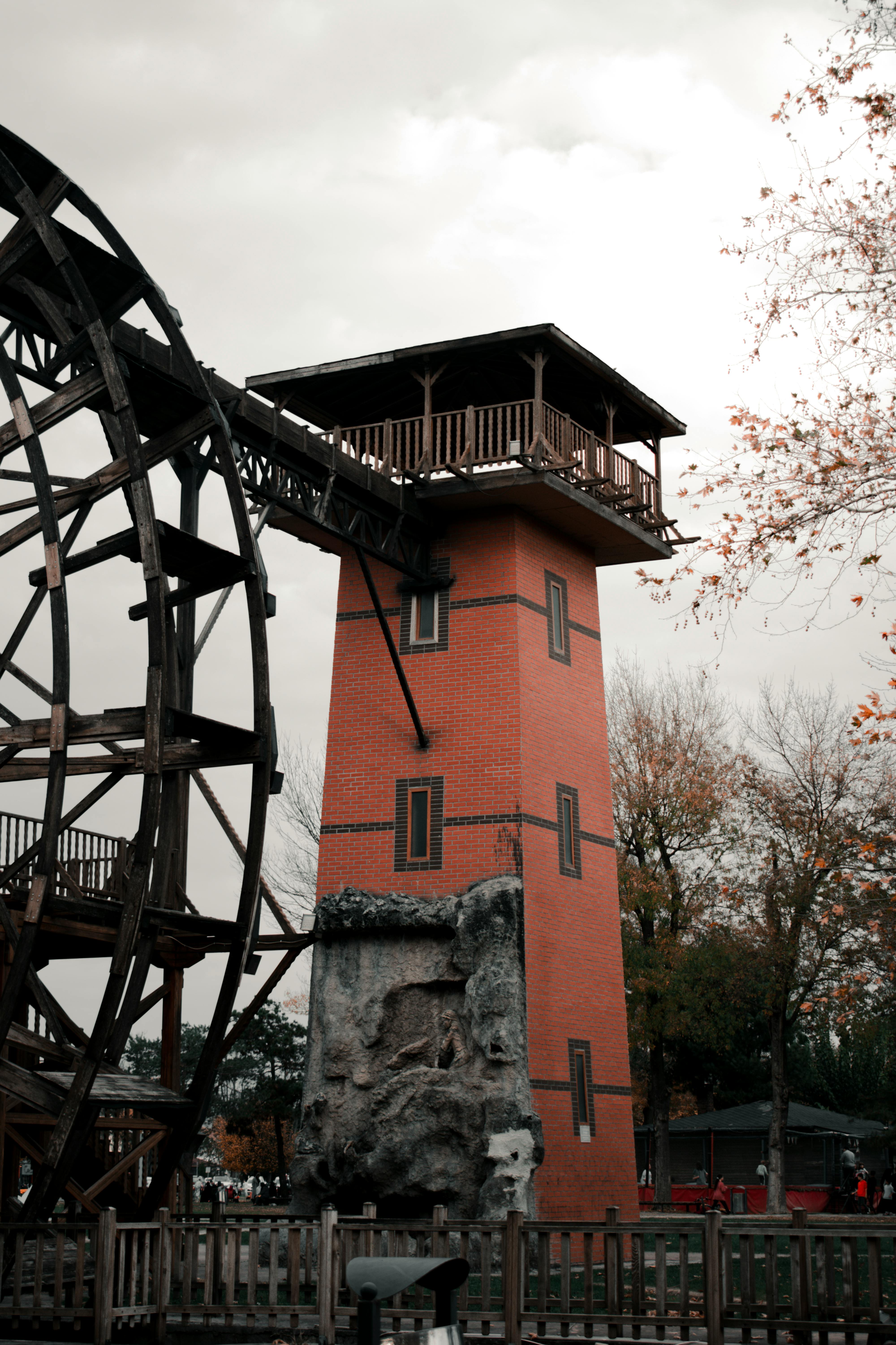 Sunlight behind Clouds over Tower · Free Stock Photo