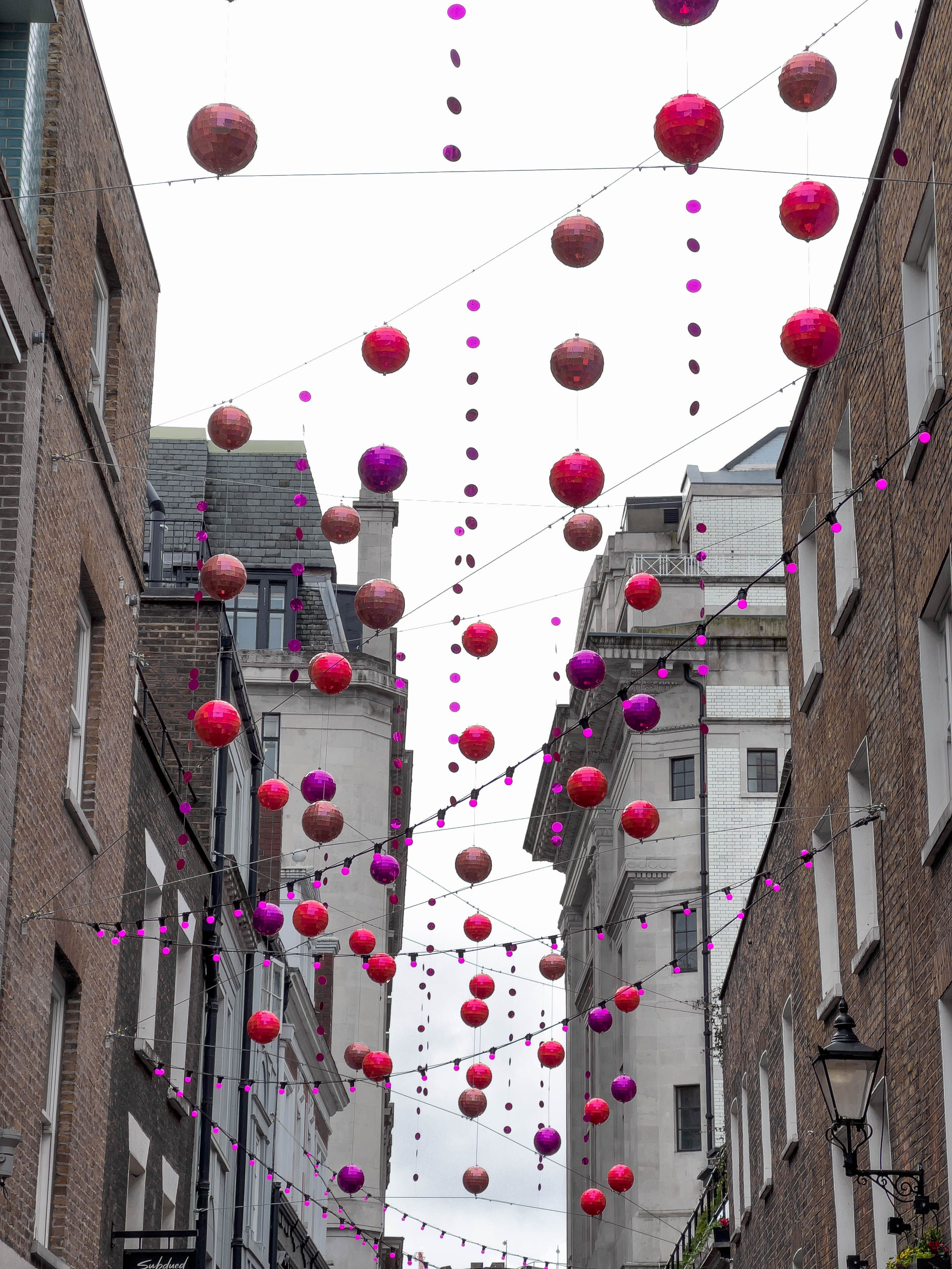 Colorful Lanterns Hanging in Town · Free Stock Photo