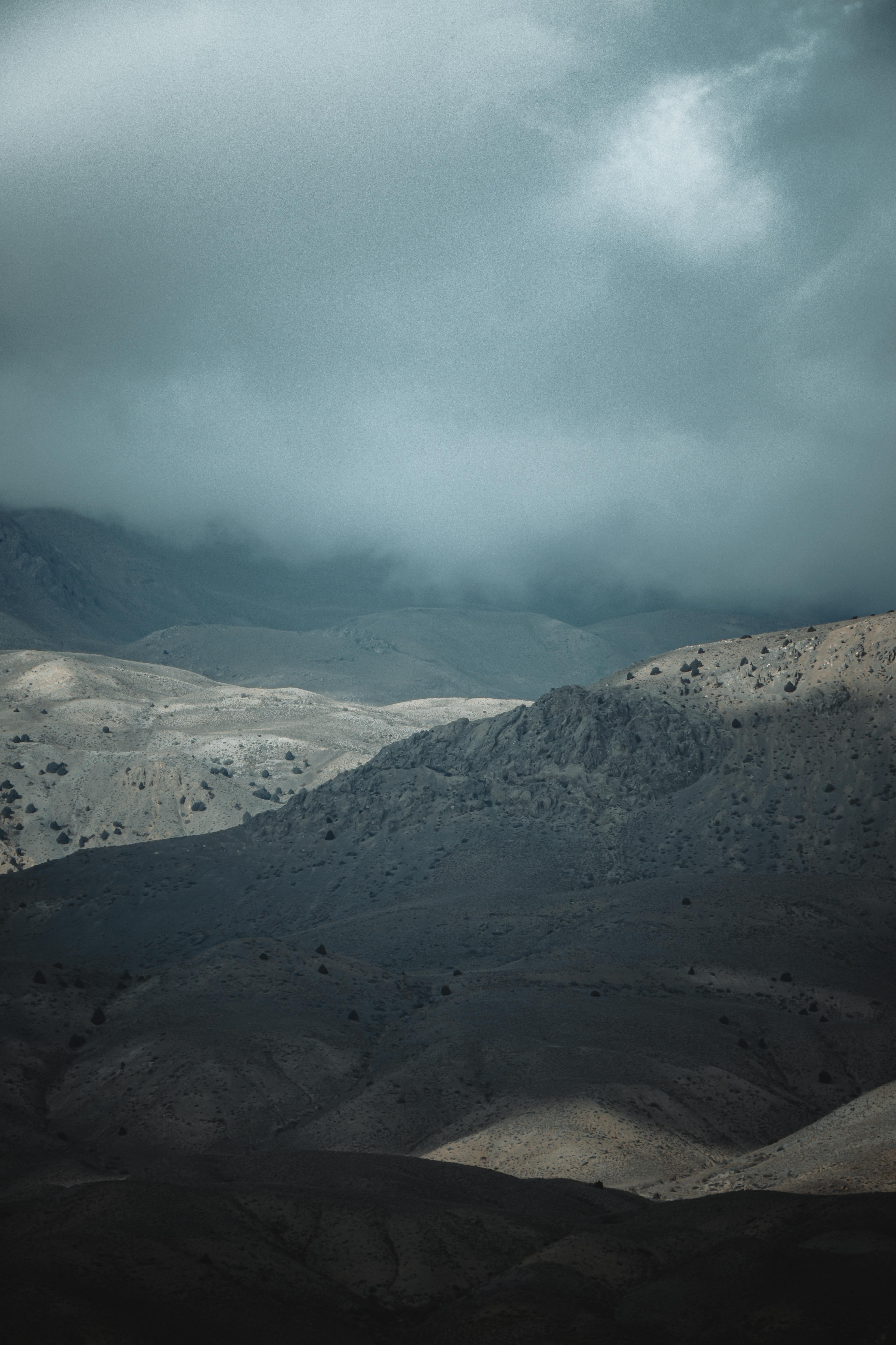 Lunar Mountains Landscape · Free Stock Photo