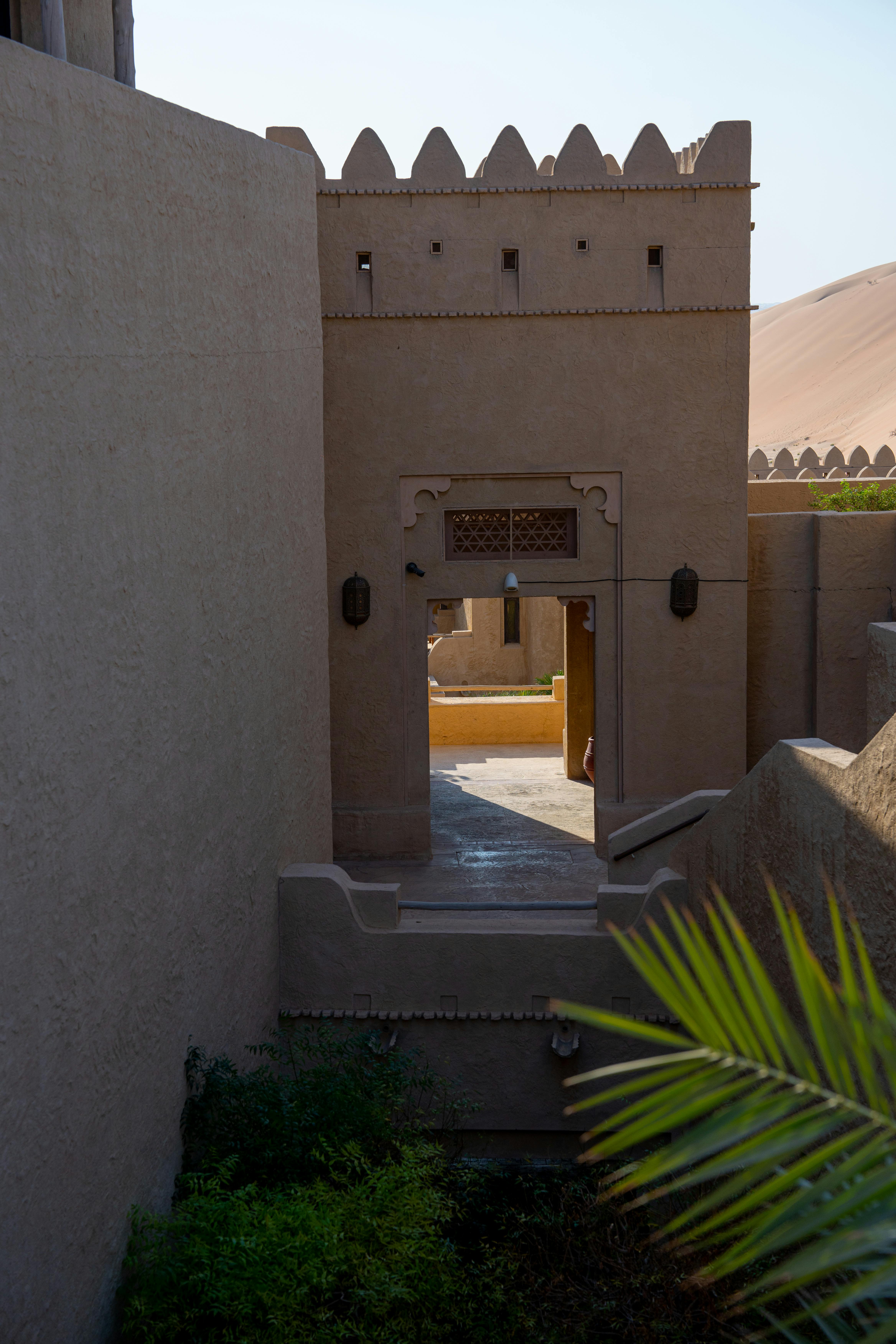 Gate of a Desert Fort · Free Stock Photo