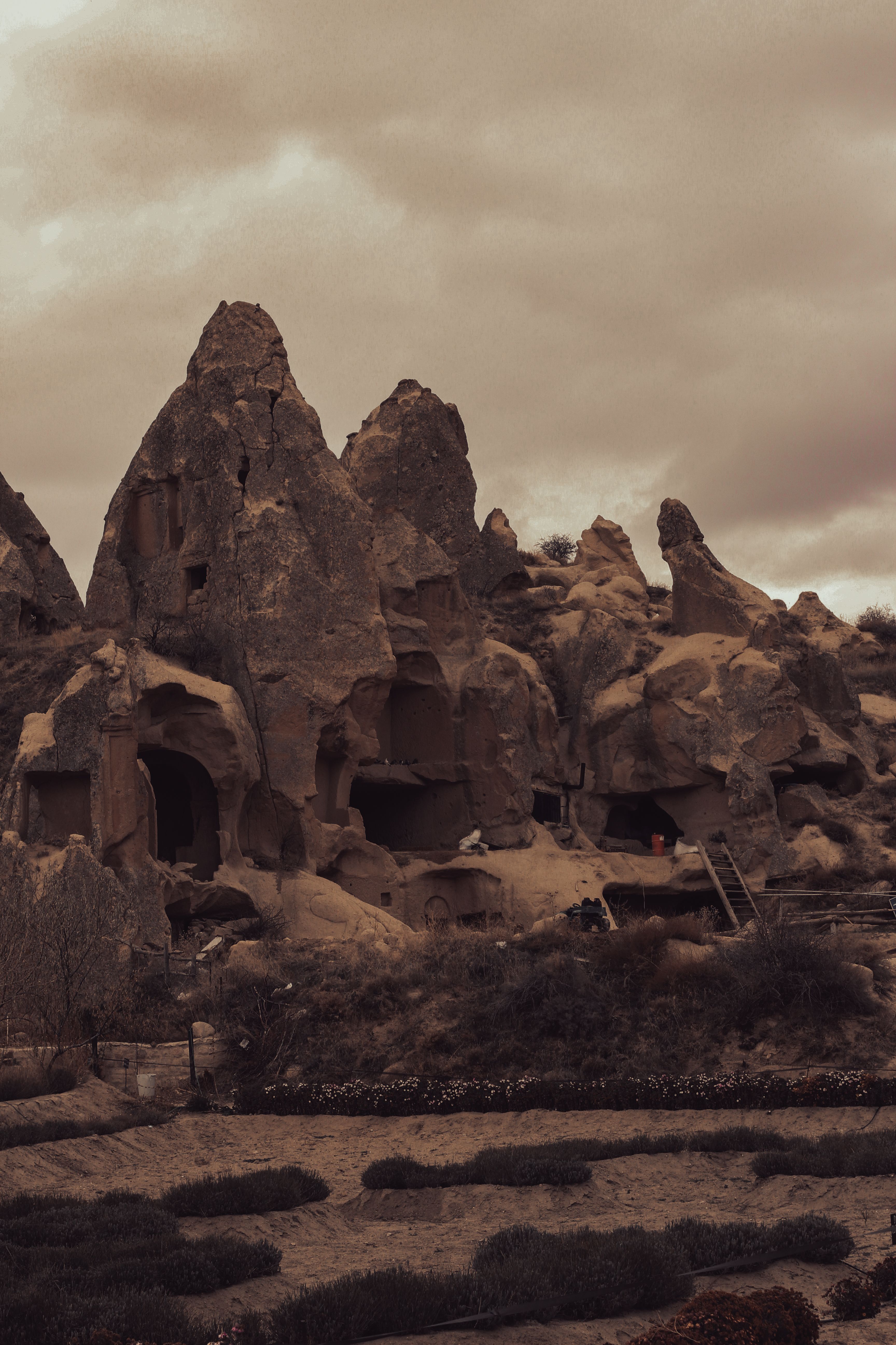 Free stock photo of cappadocia, caves, clouds, desert, dry, famous ...