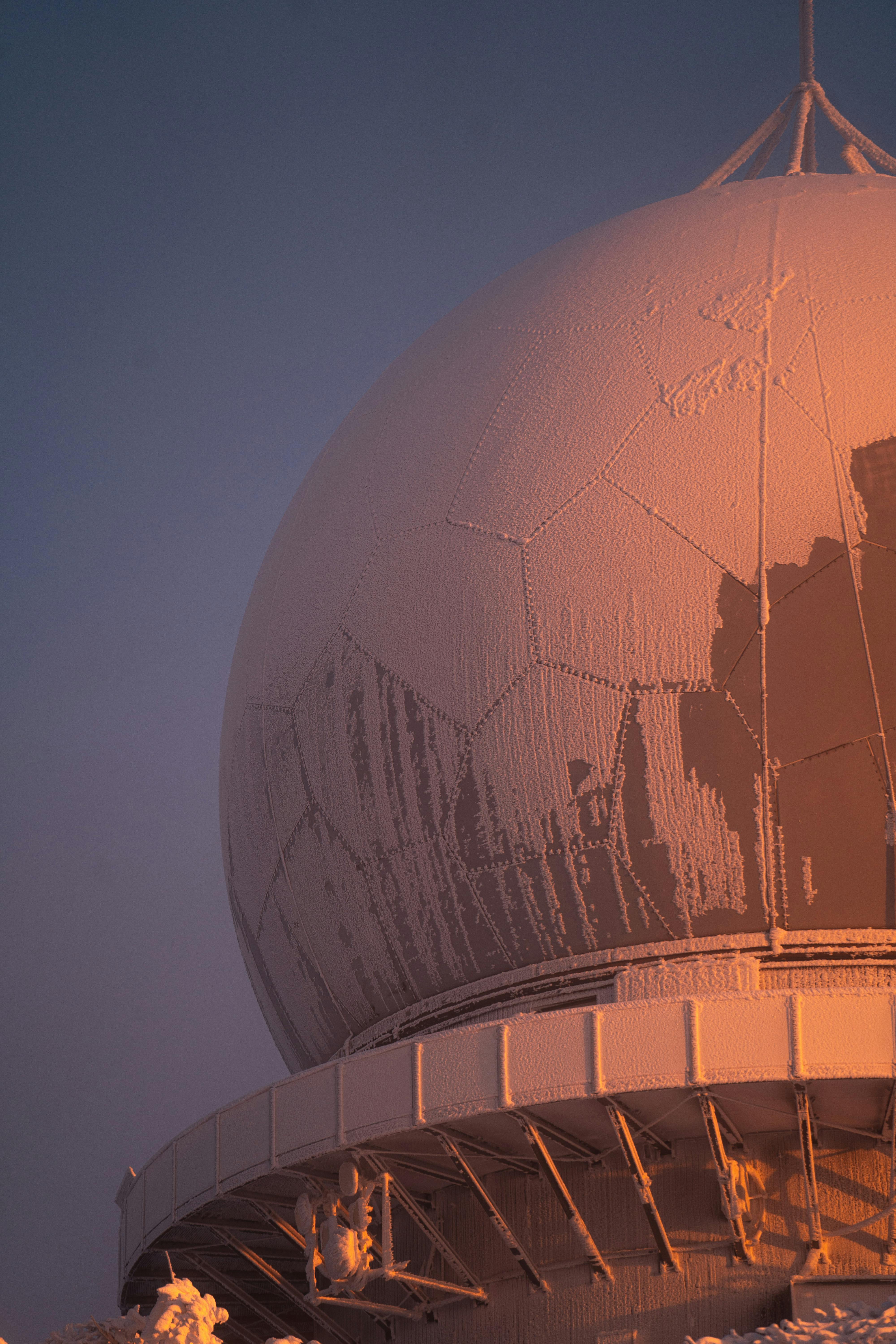 Observatory Dome at Dawn · Free Stock Photo