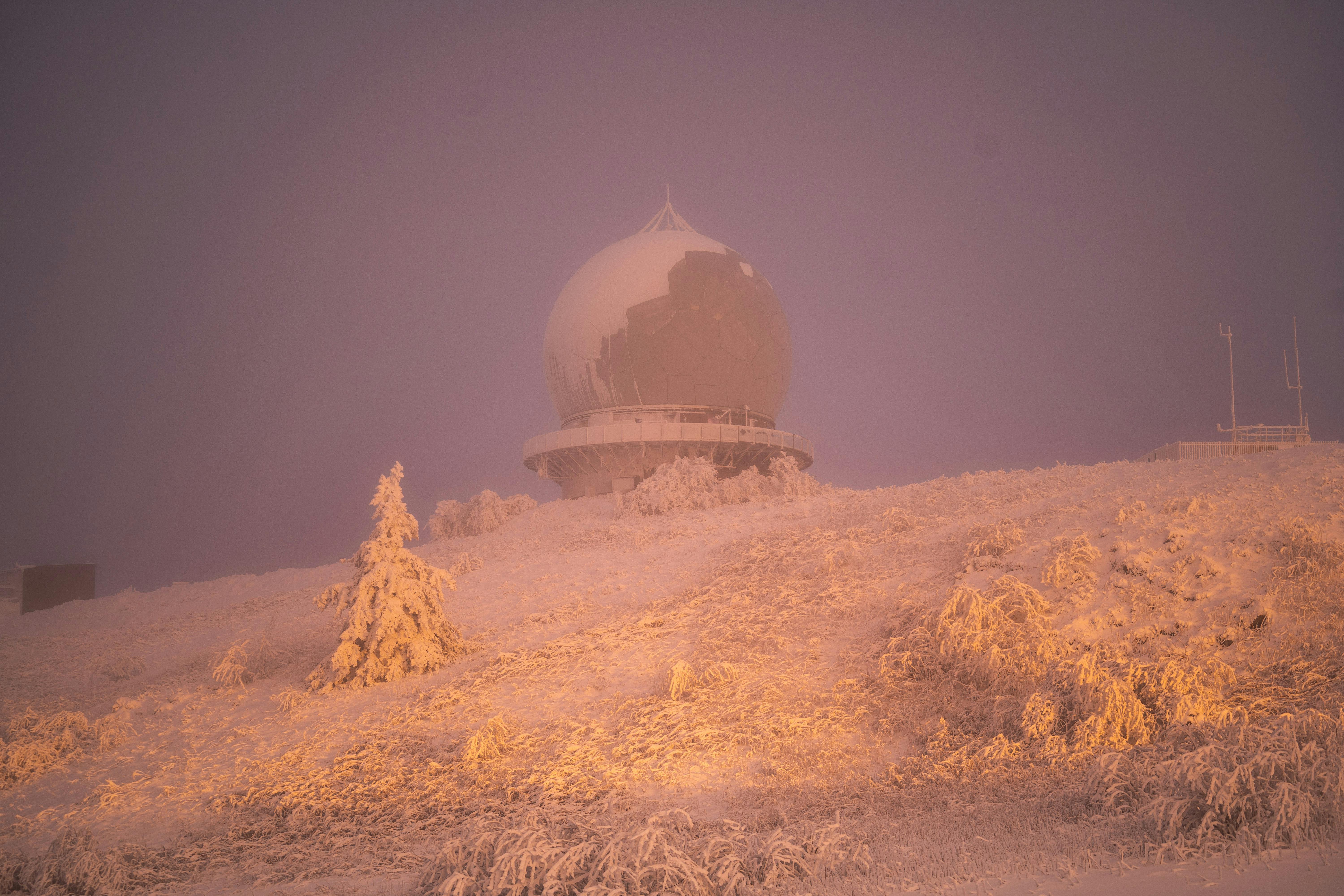 Astronomy Observatory in Winter · Free Stock Photo