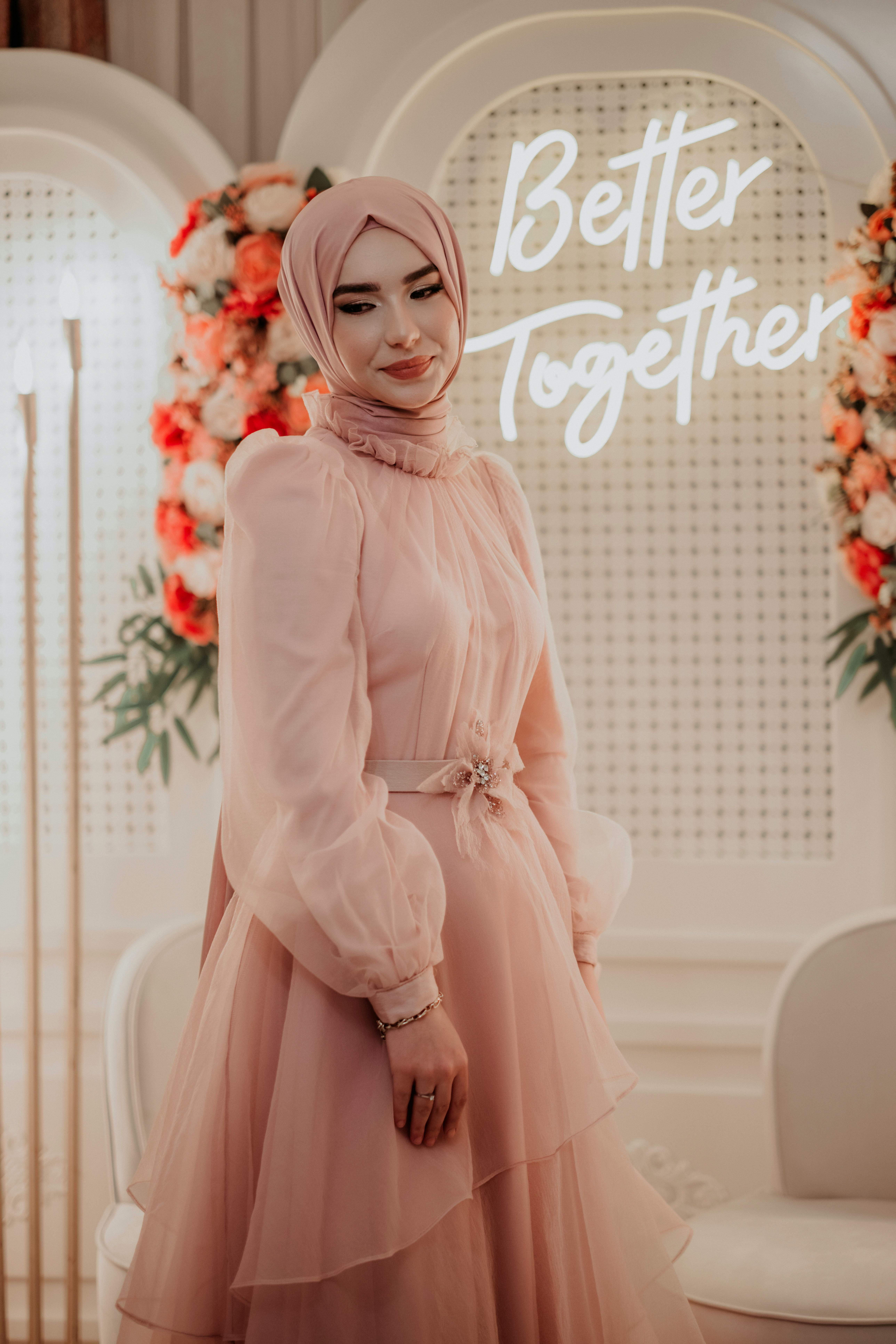 Close-up Photo of Woman in Black Hijab · Free Stock Photo