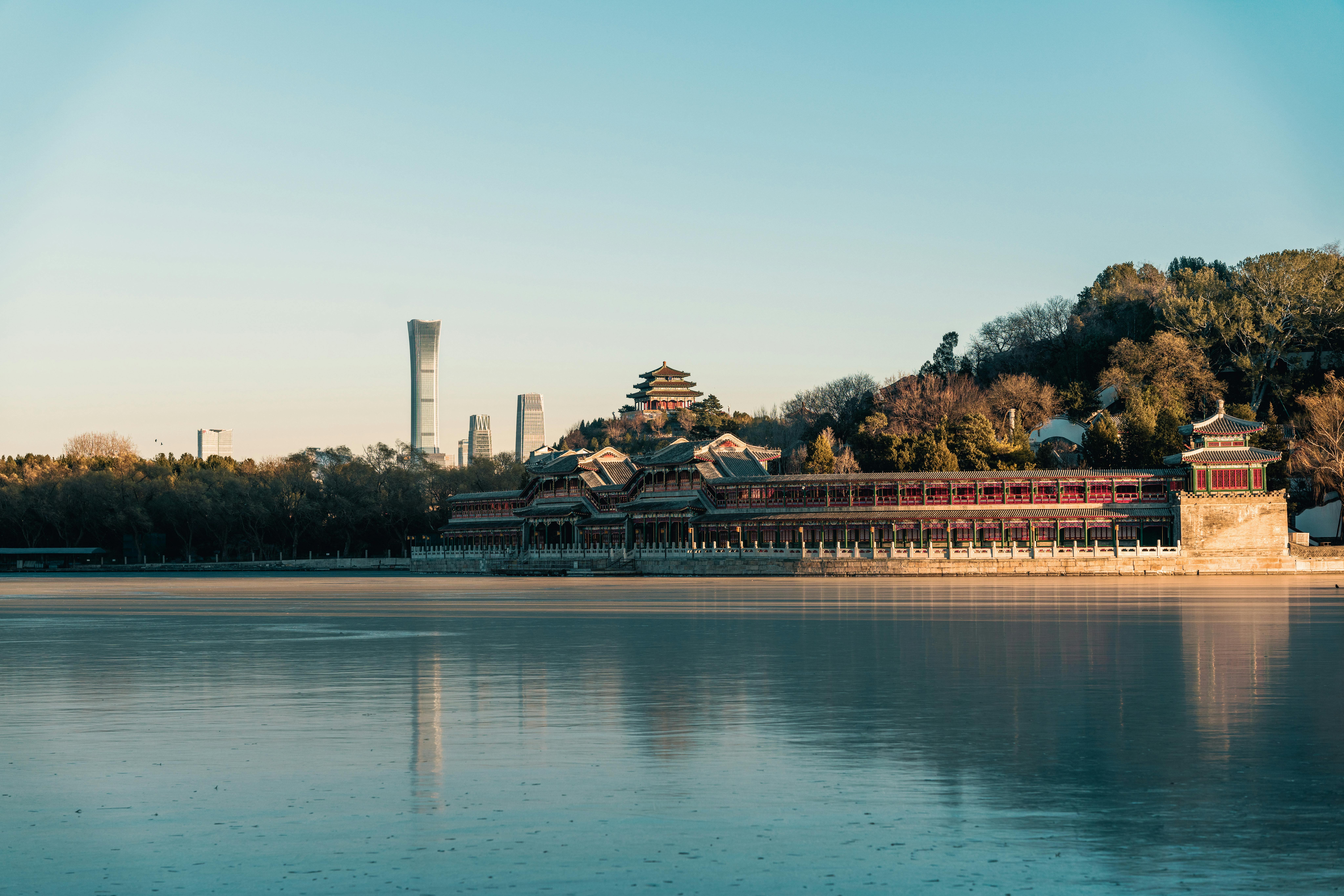 Foto de stock gratuita sobre amanecer, beijing, china, lago, parque ...