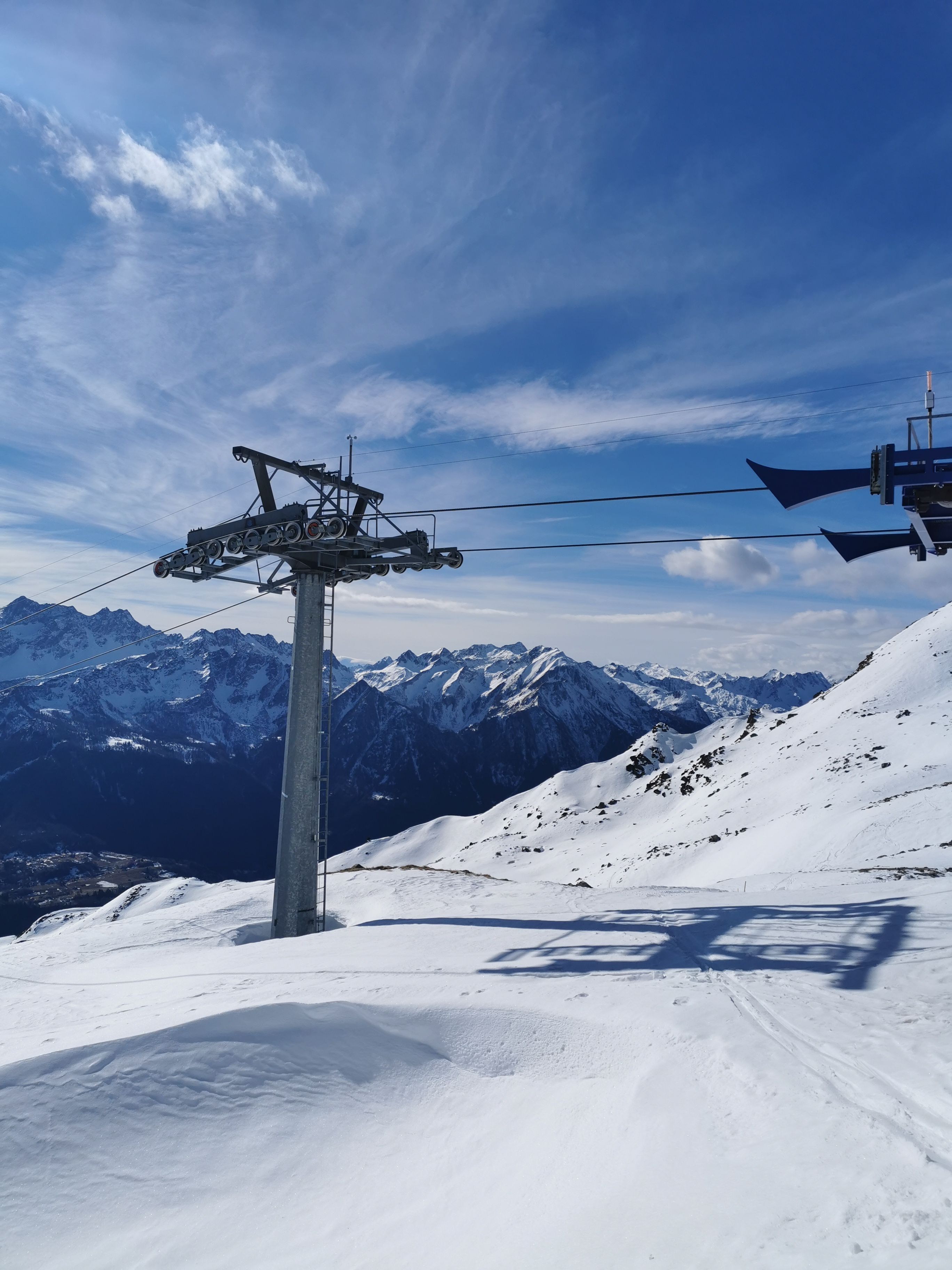 Ski Lift in the Mountains · Free Stock Photo