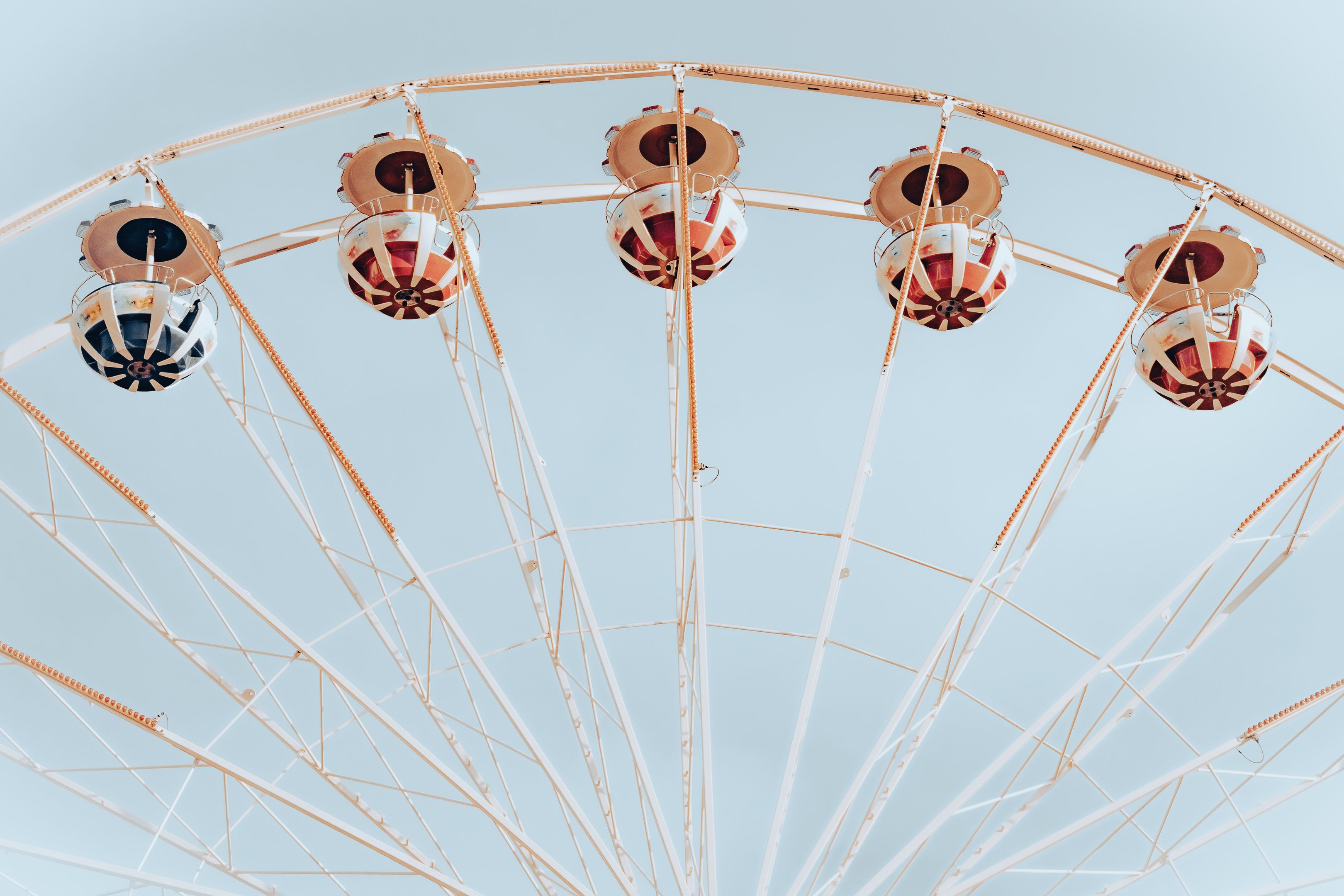 The Ferris Wheel Under the Starry Sky · Free Stock Photo
