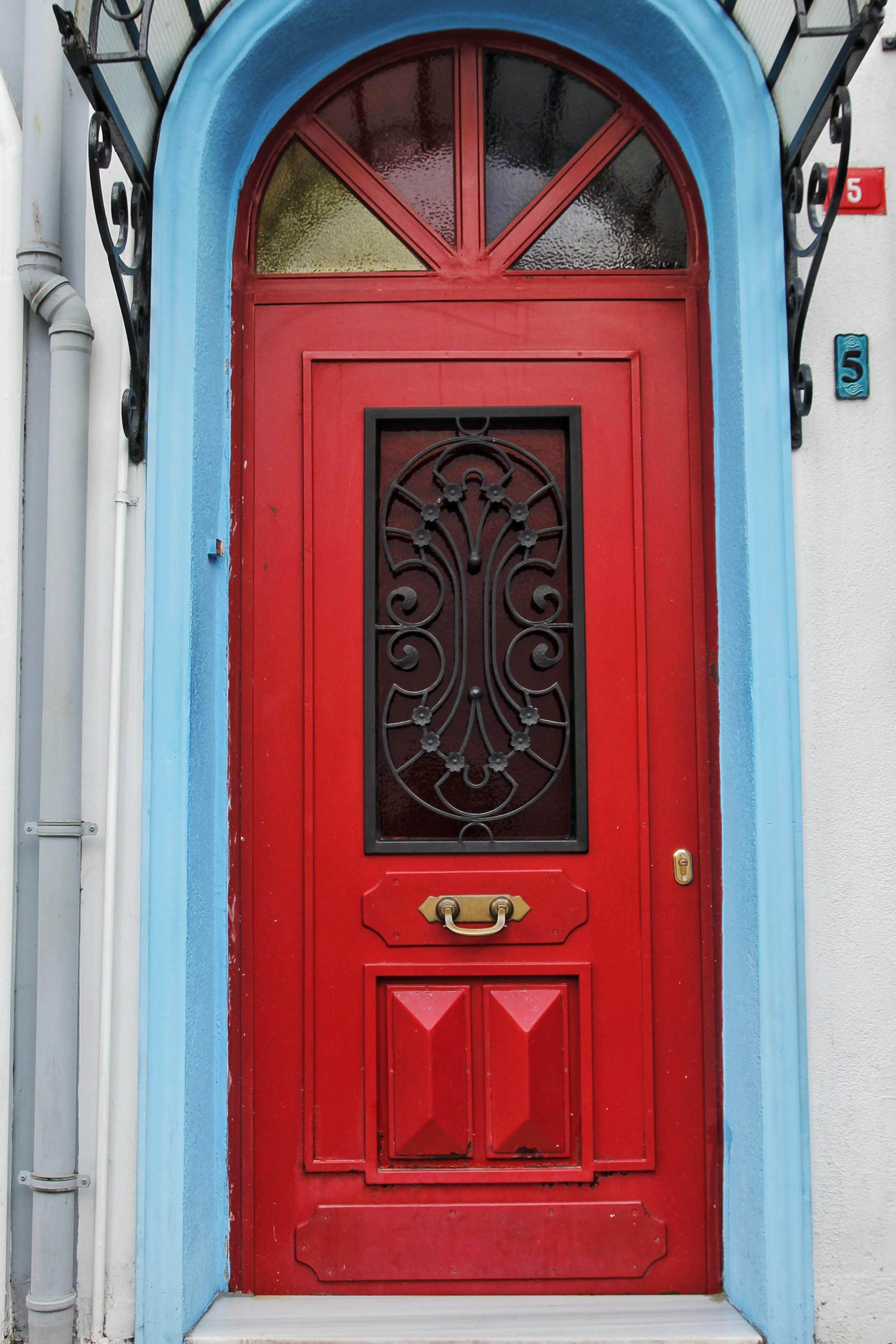 Photo of a Red Door · Free Stock Photo