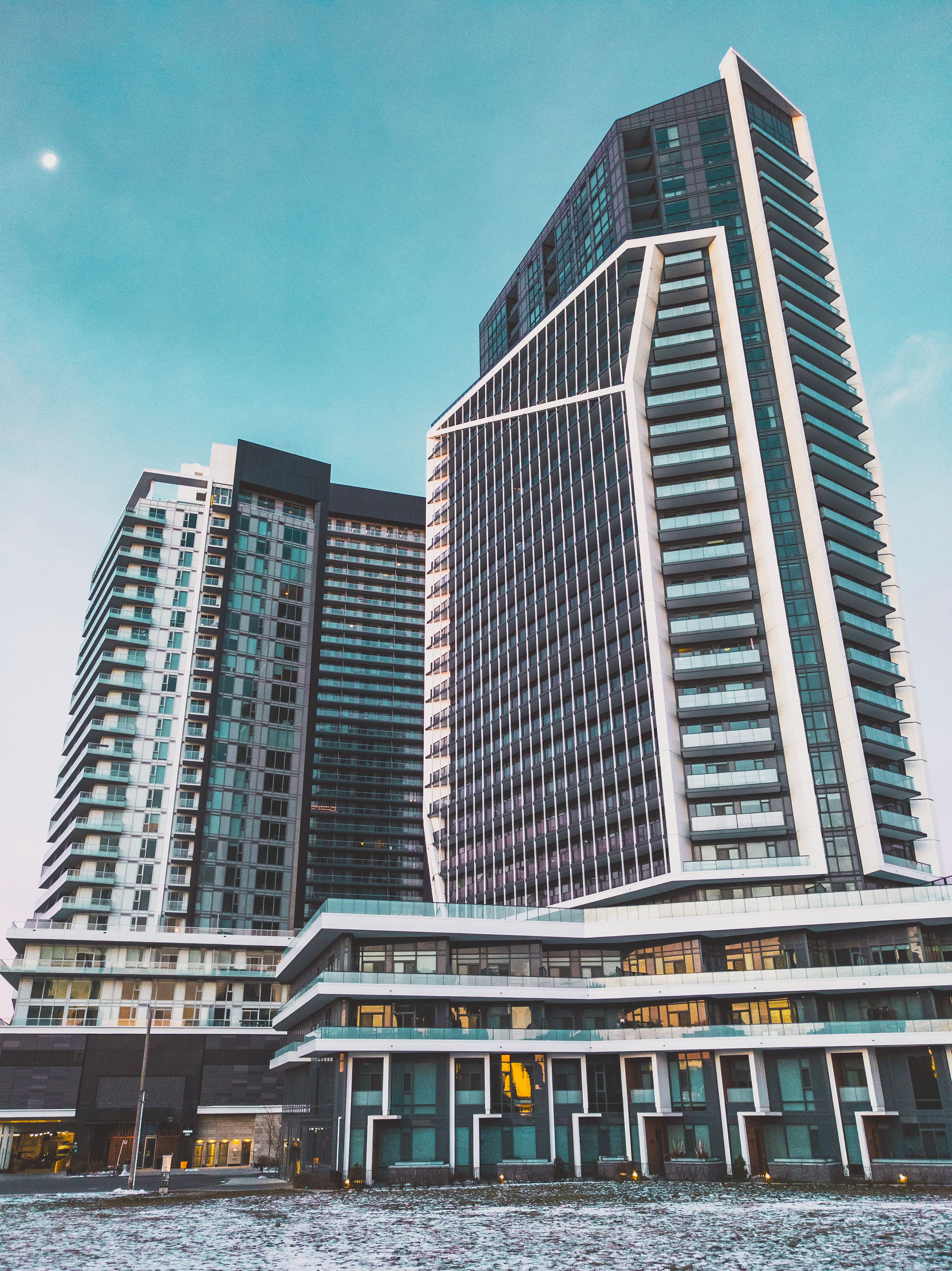 Modern Residential Buildings in a City · Free Stock Photo
