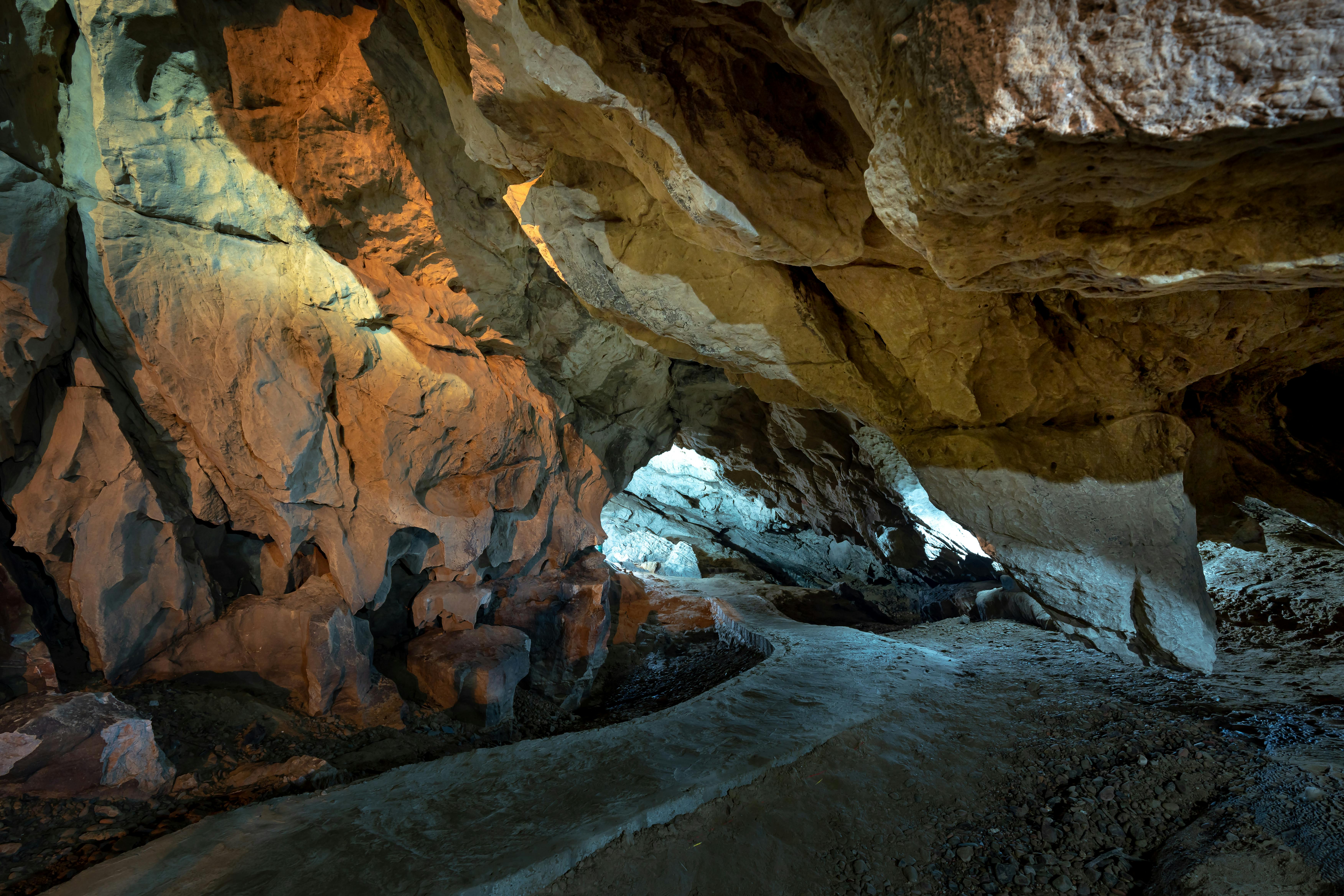 Inside of a Cave · Free Stock Photo