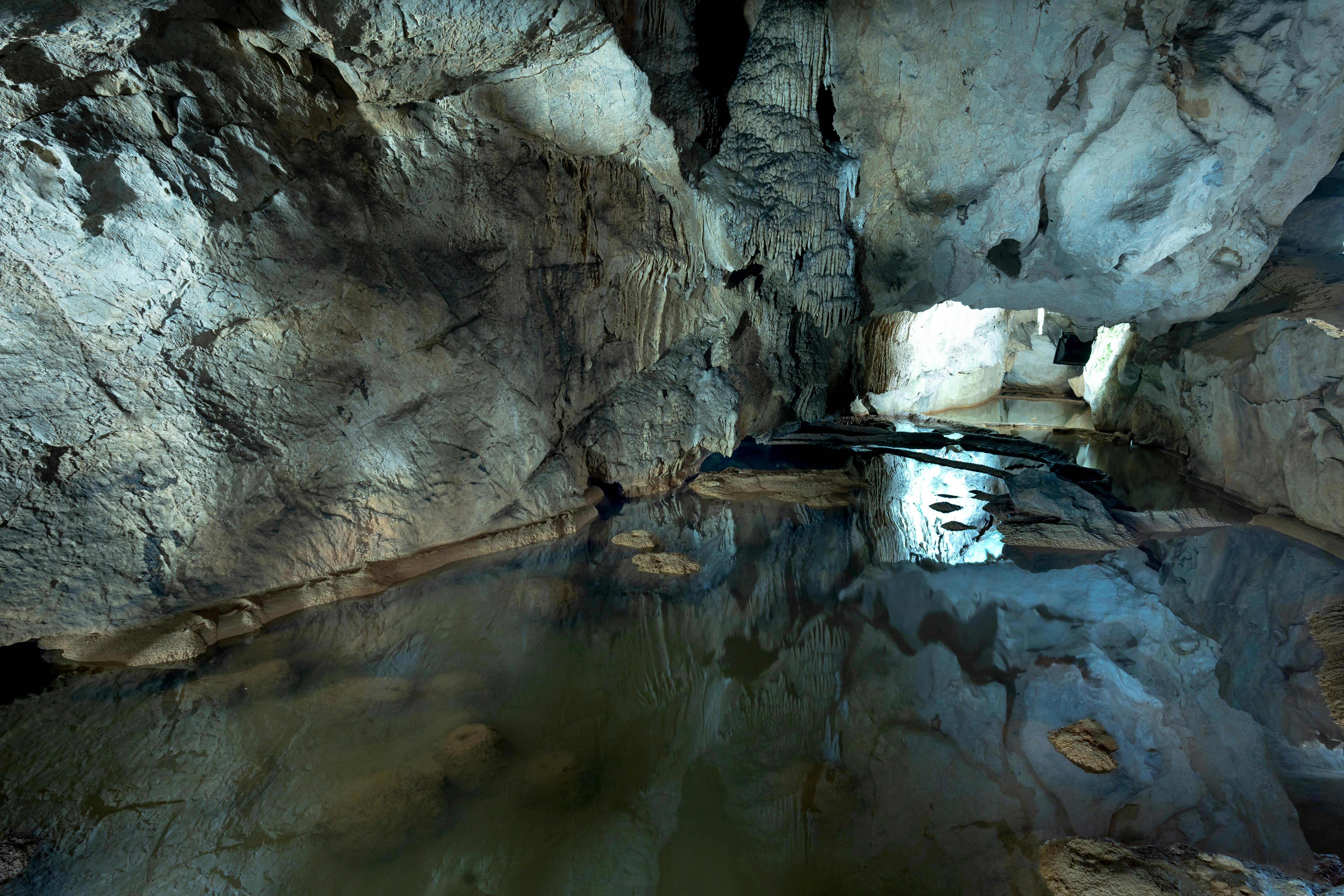 Inside of a Cave · Free Stock Photo
