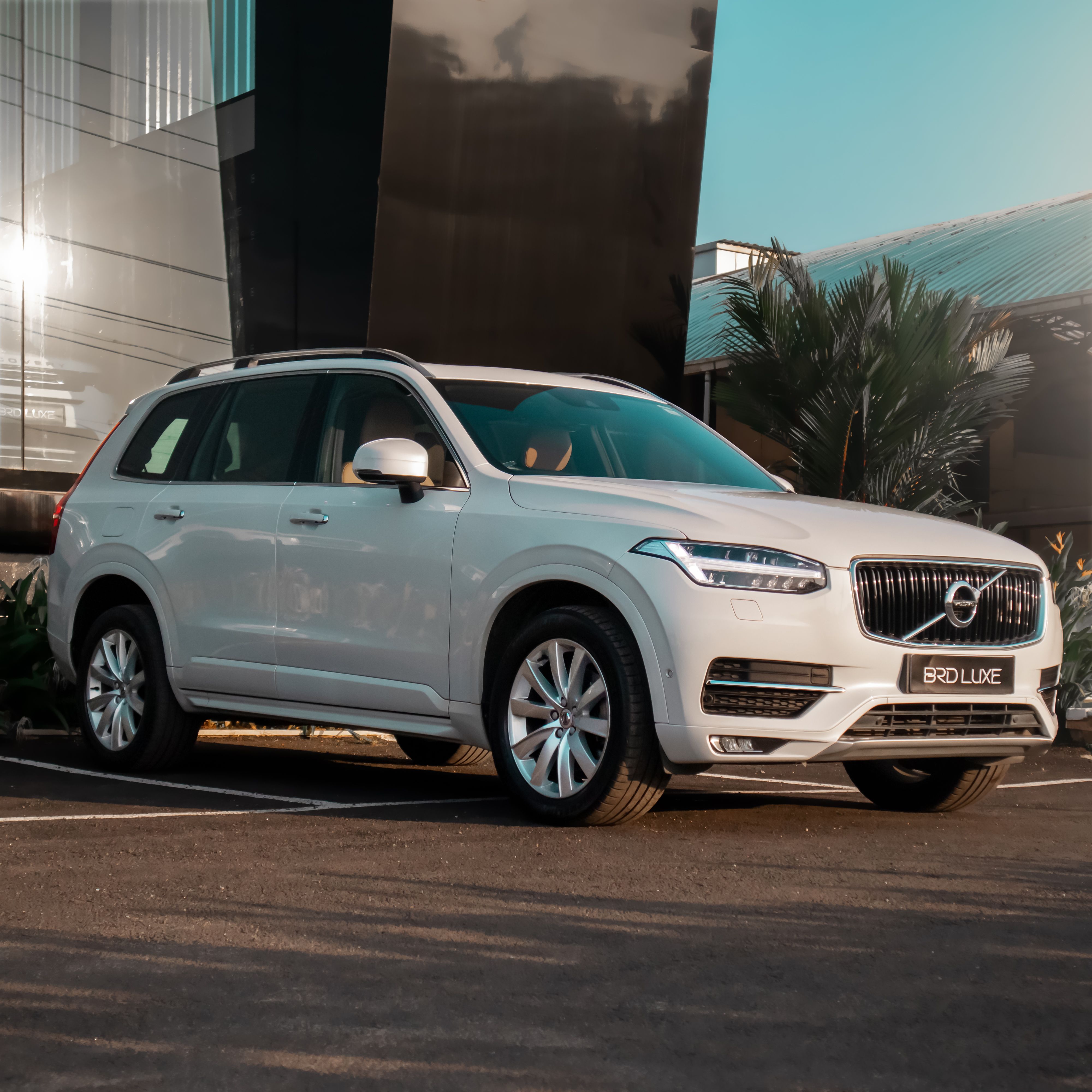 White Bmw X5 M Parked on Green Field · Free Stock Photo