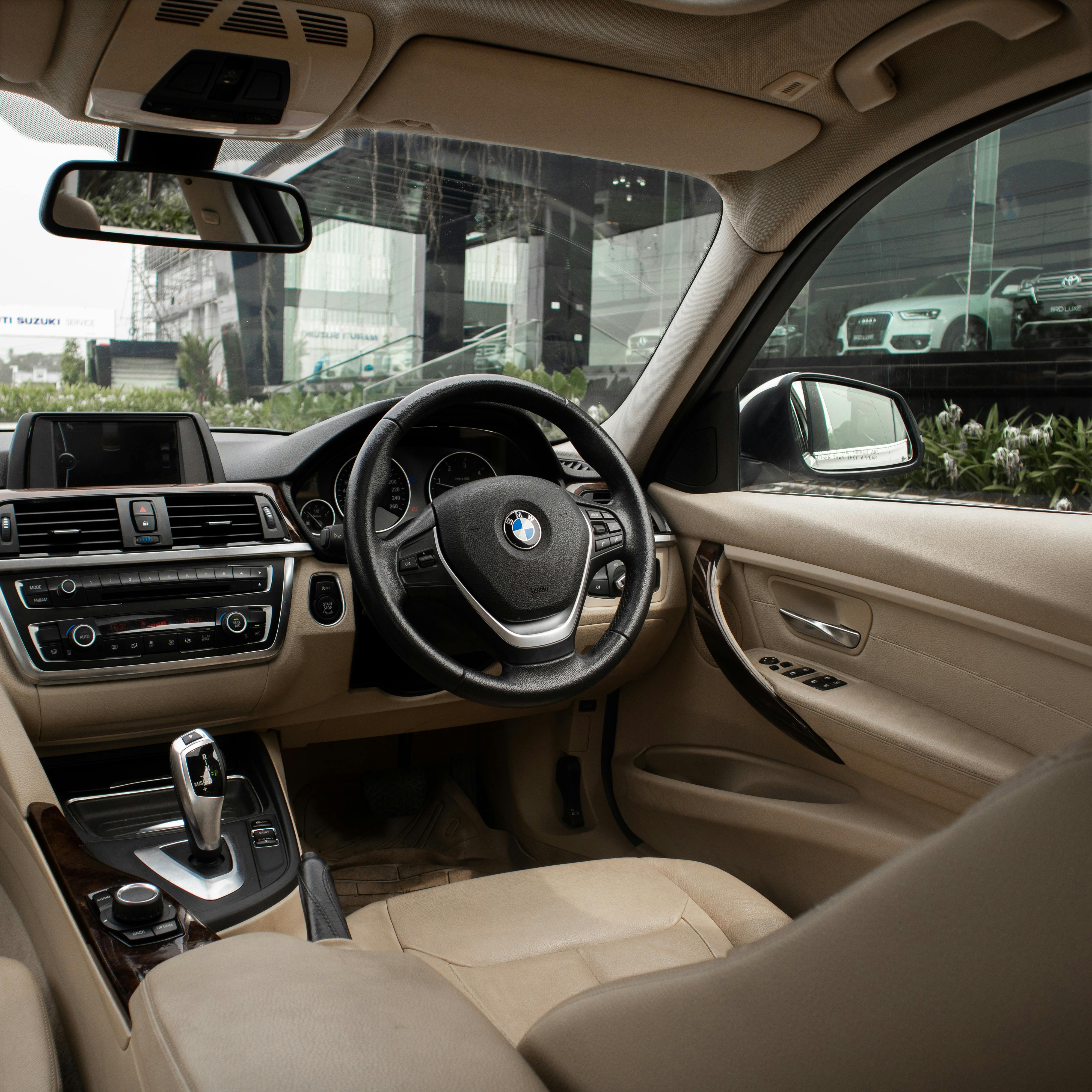 Interior of a Luxury Bmw Vehicle · Free Stock Photo