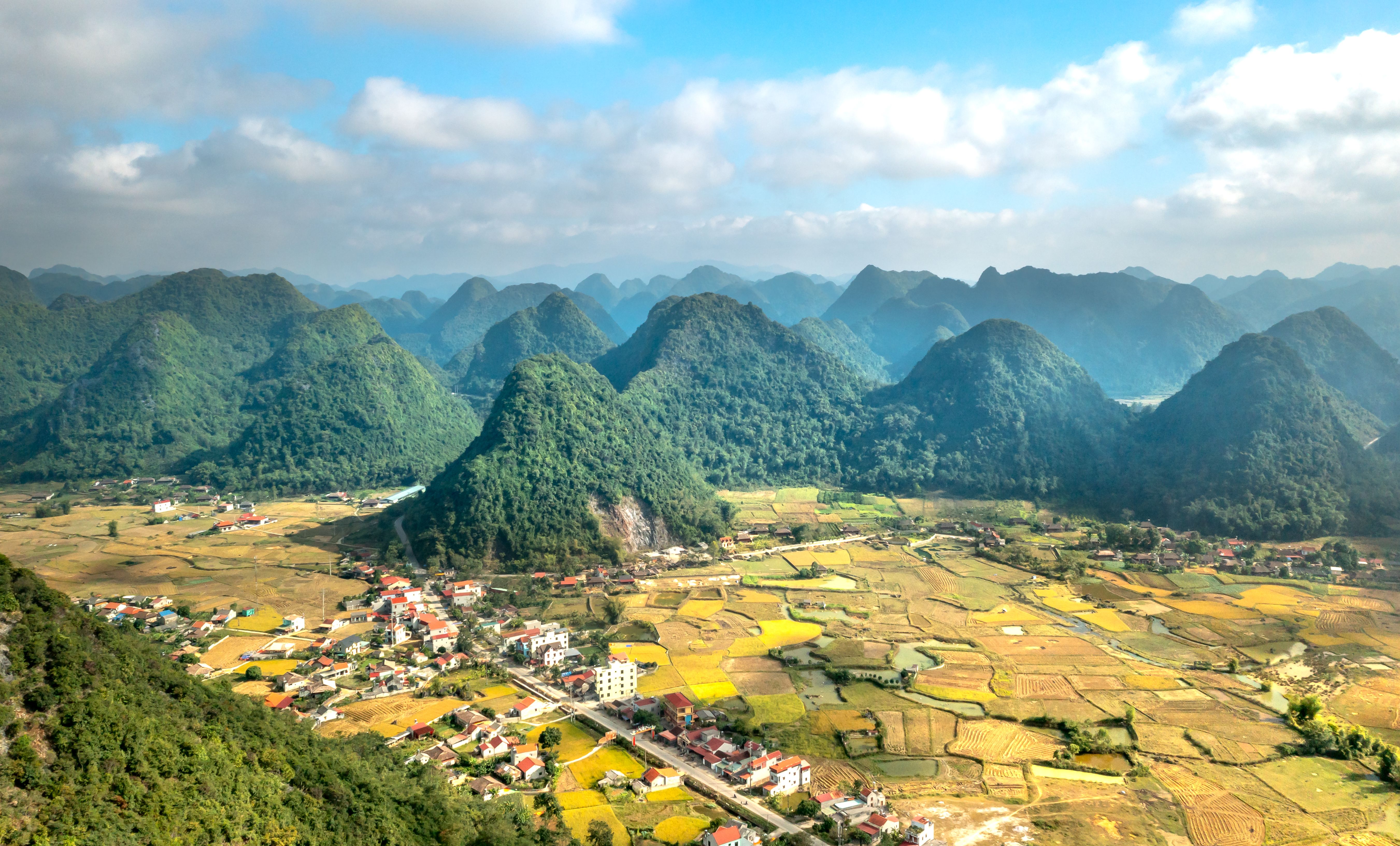 High-angle Photography of Rural Area · Free Stock Photo