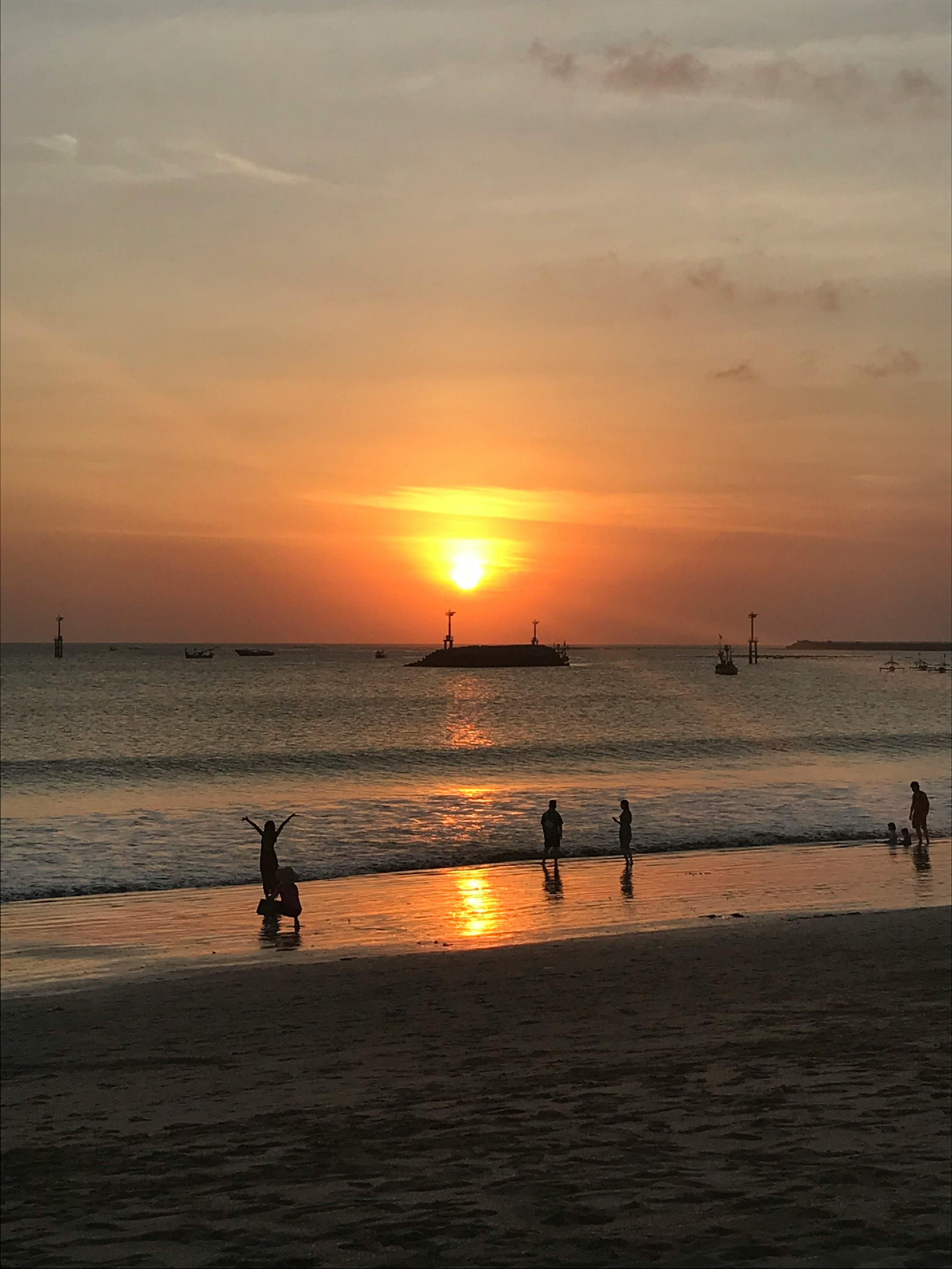 Free stock photo of beach, beach sunset, evening