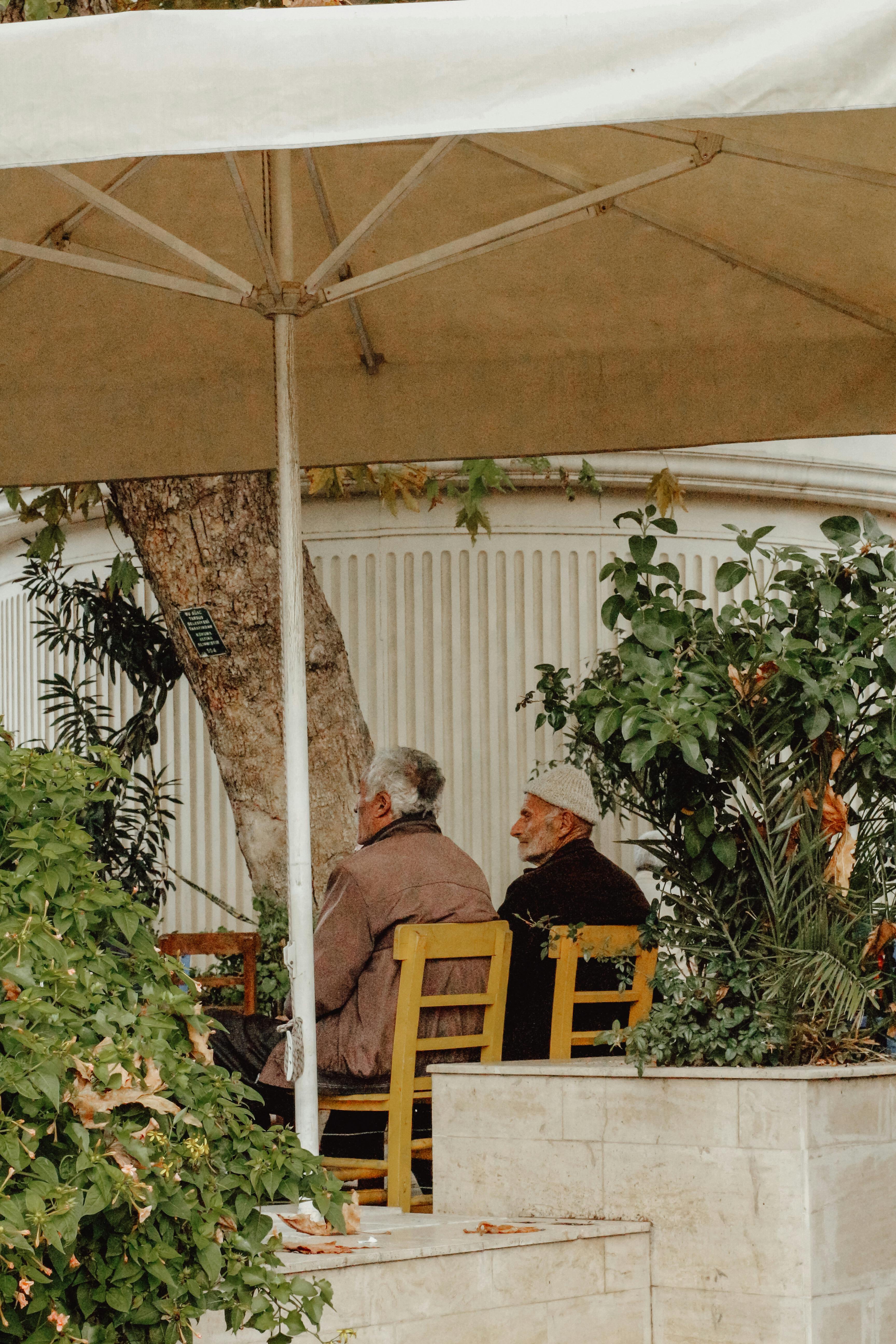 Elderly Men Sitting at the Table · Free Stock Photo