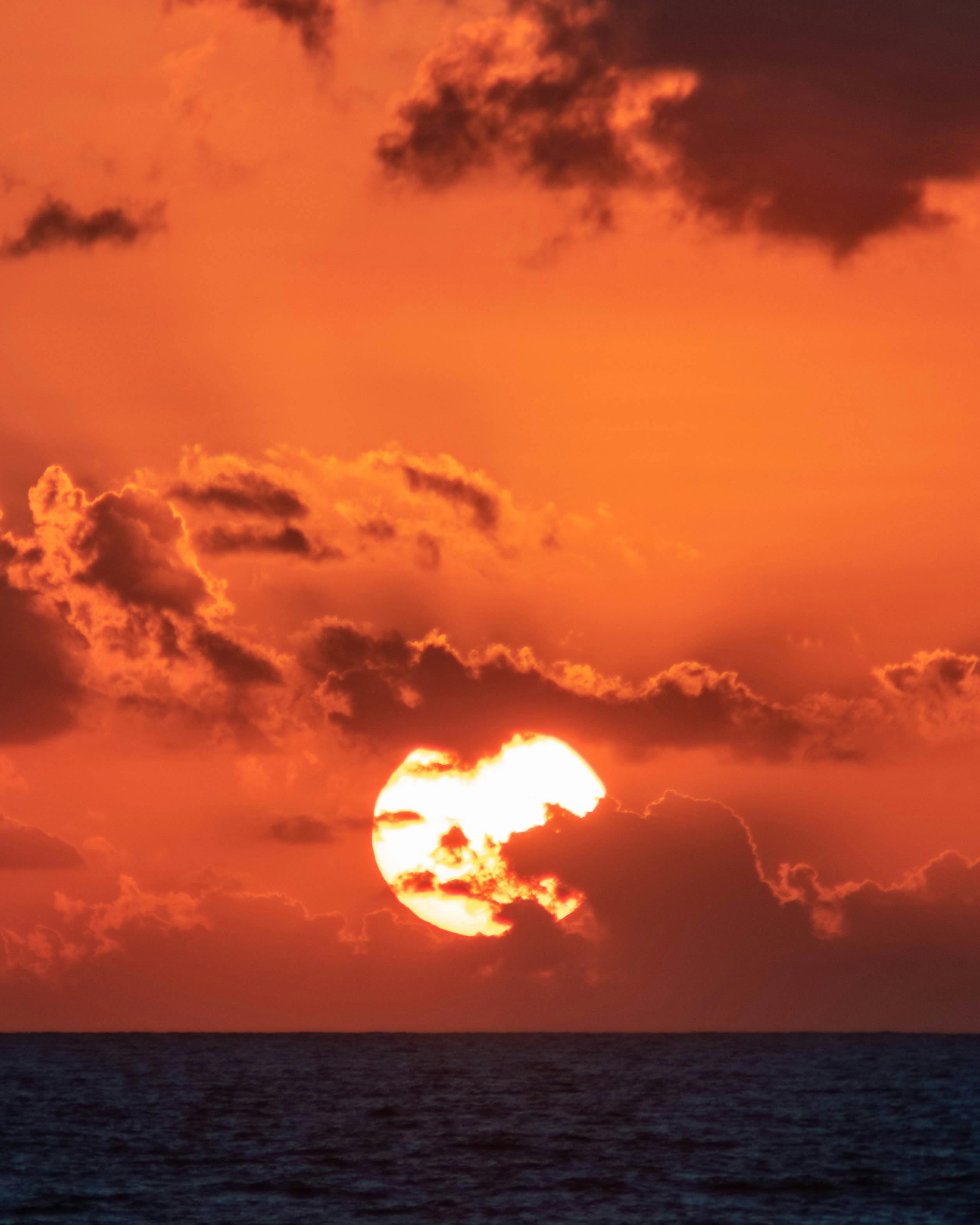 Sun Covered With Sky Under the Sea · Free Stock Photo