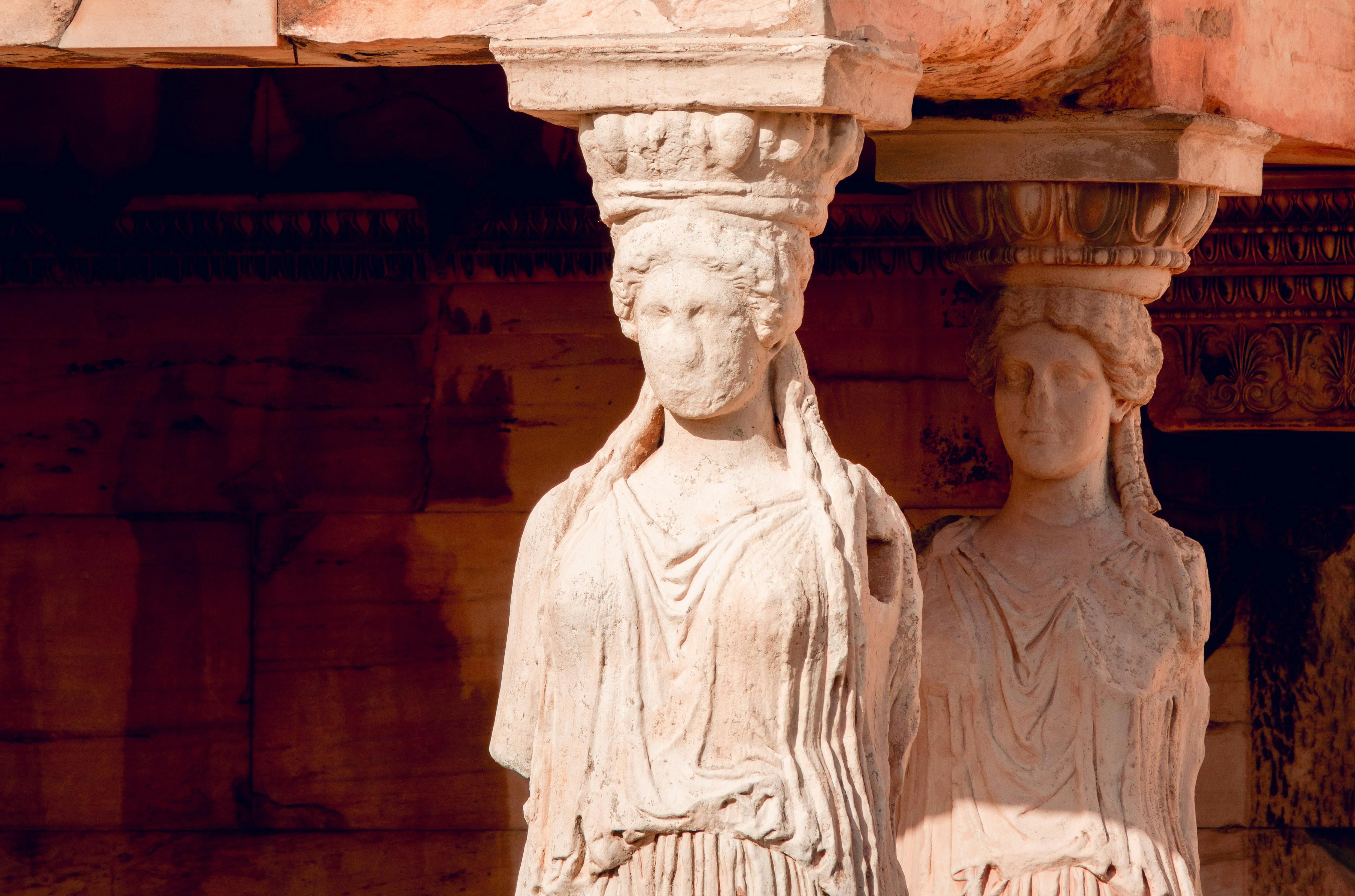 Foto de stock gratuita sobre acrópolis, atenas, de cerca, escultura ...