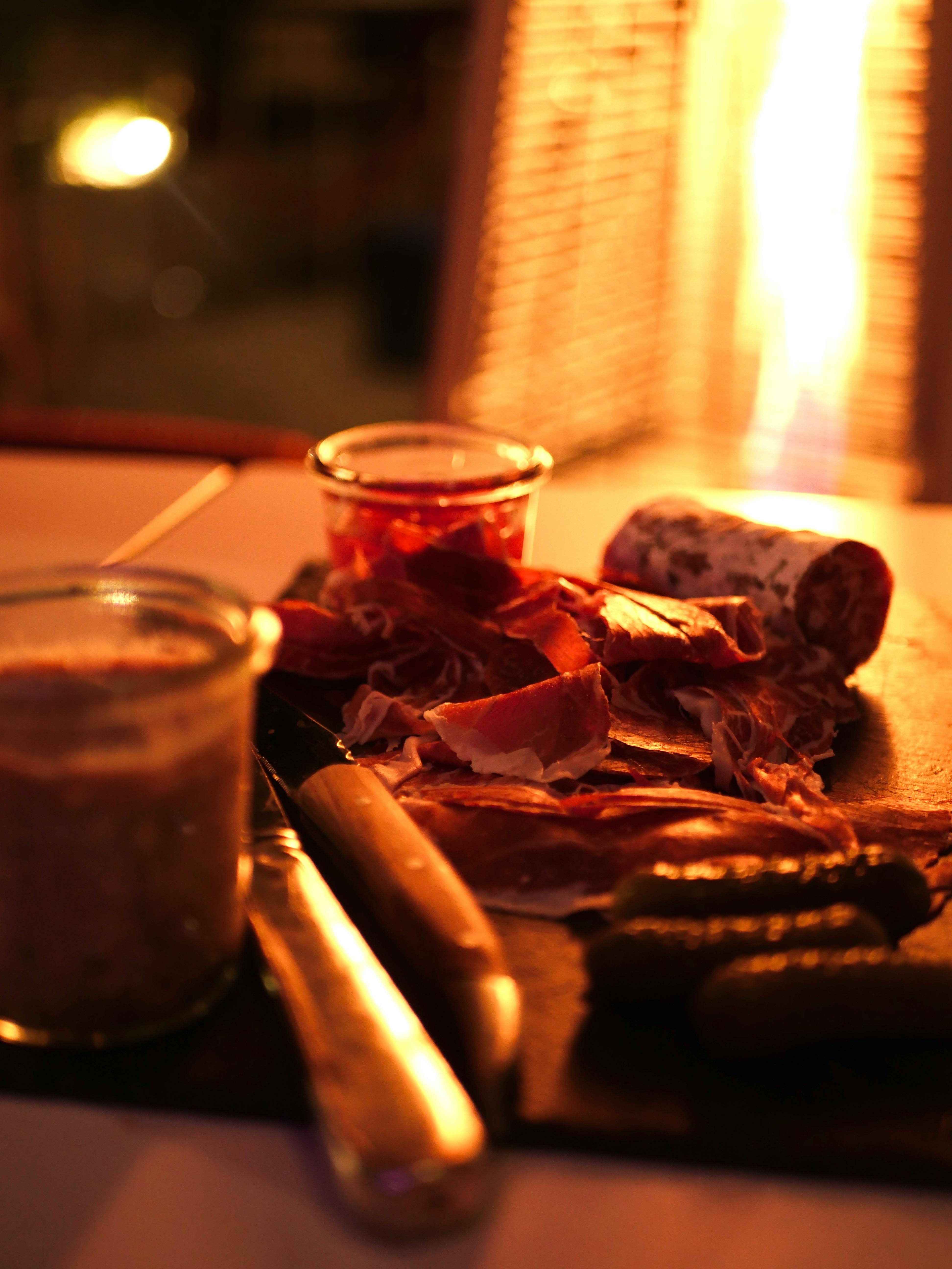 Cold Cuts Board on Table · Free Stock Photo