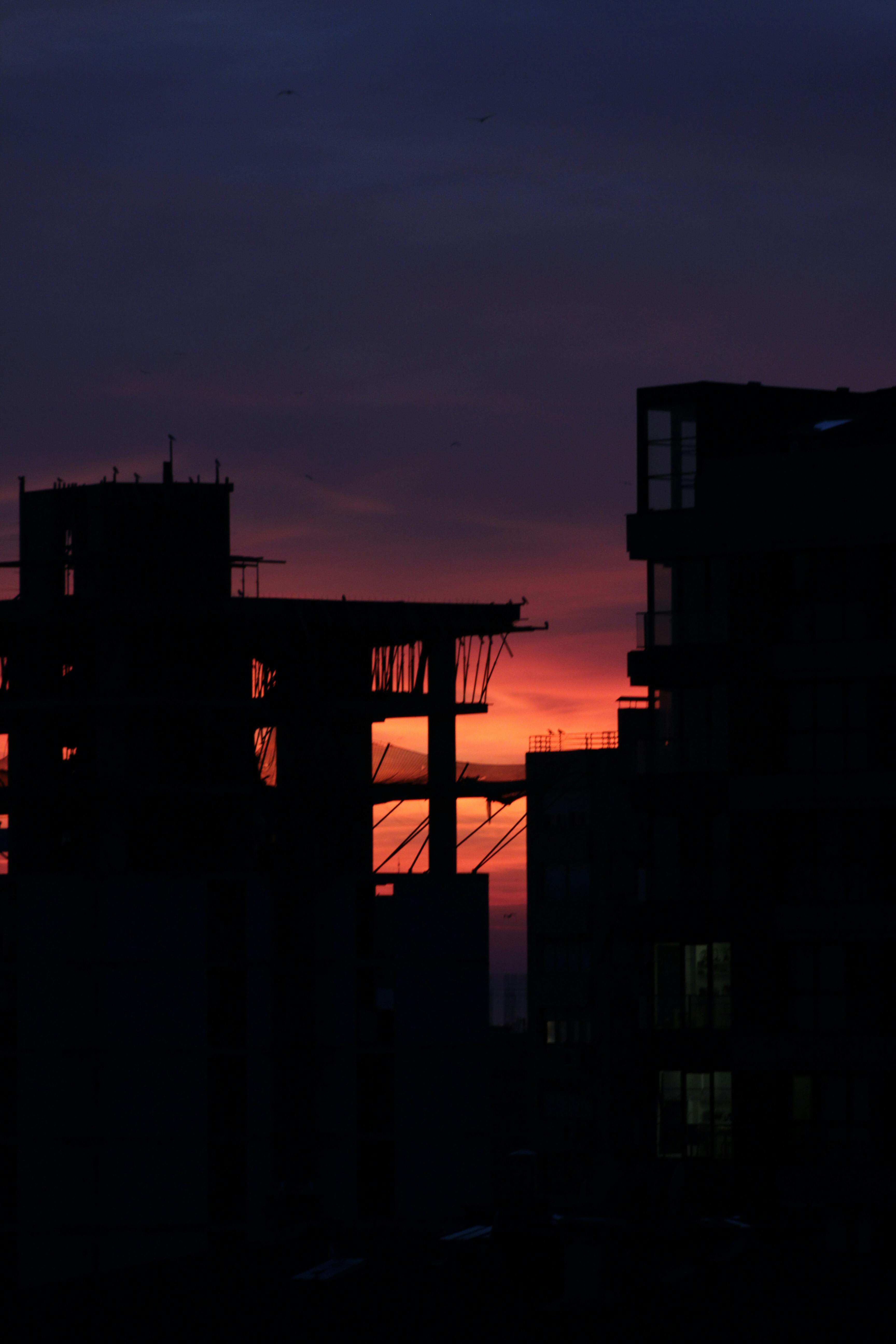 Sunset Buildings Photos, Download The BEST Free Sunset Buildings Stock ...