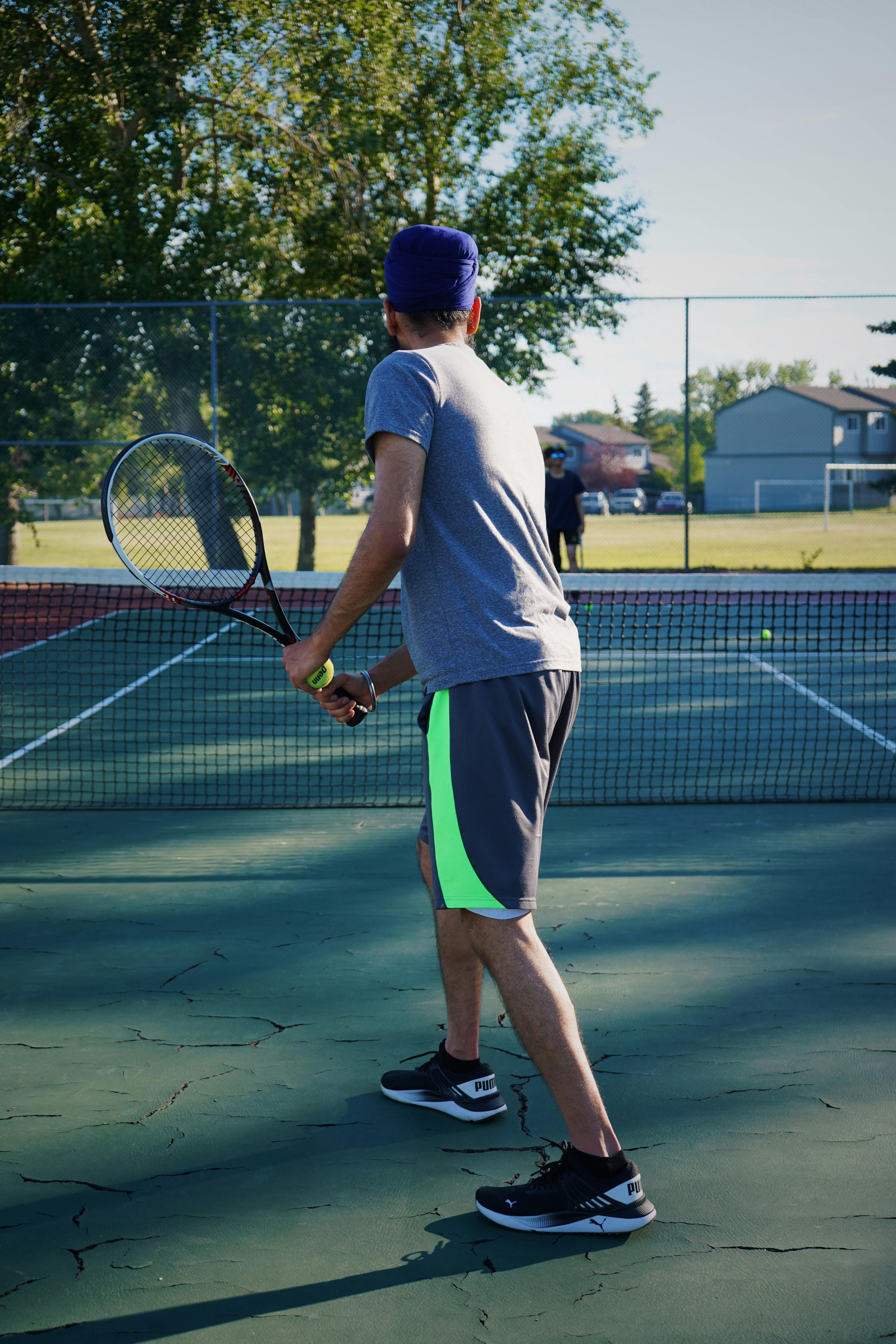 Man Playing Tennis · Free Stock Photo